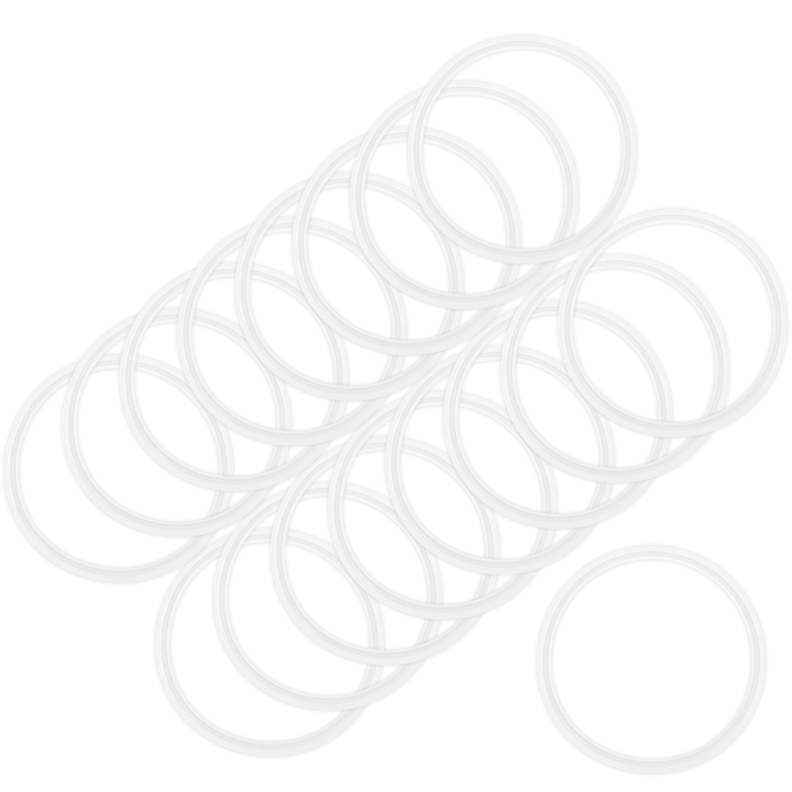 Uxcell 15-Pack Silicone O-Rings Gasket, Φ108 119mm OD O-Rings Seal ...