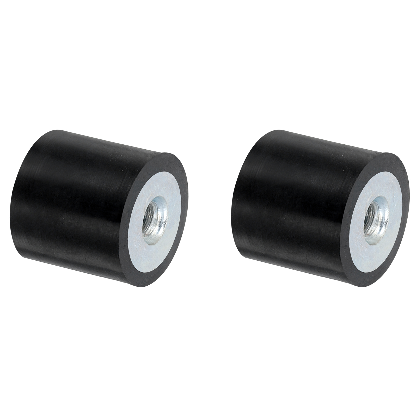 Uxcell 15 x 15mm Rubber Female M4 Thread Isolator Replaces Anti ...