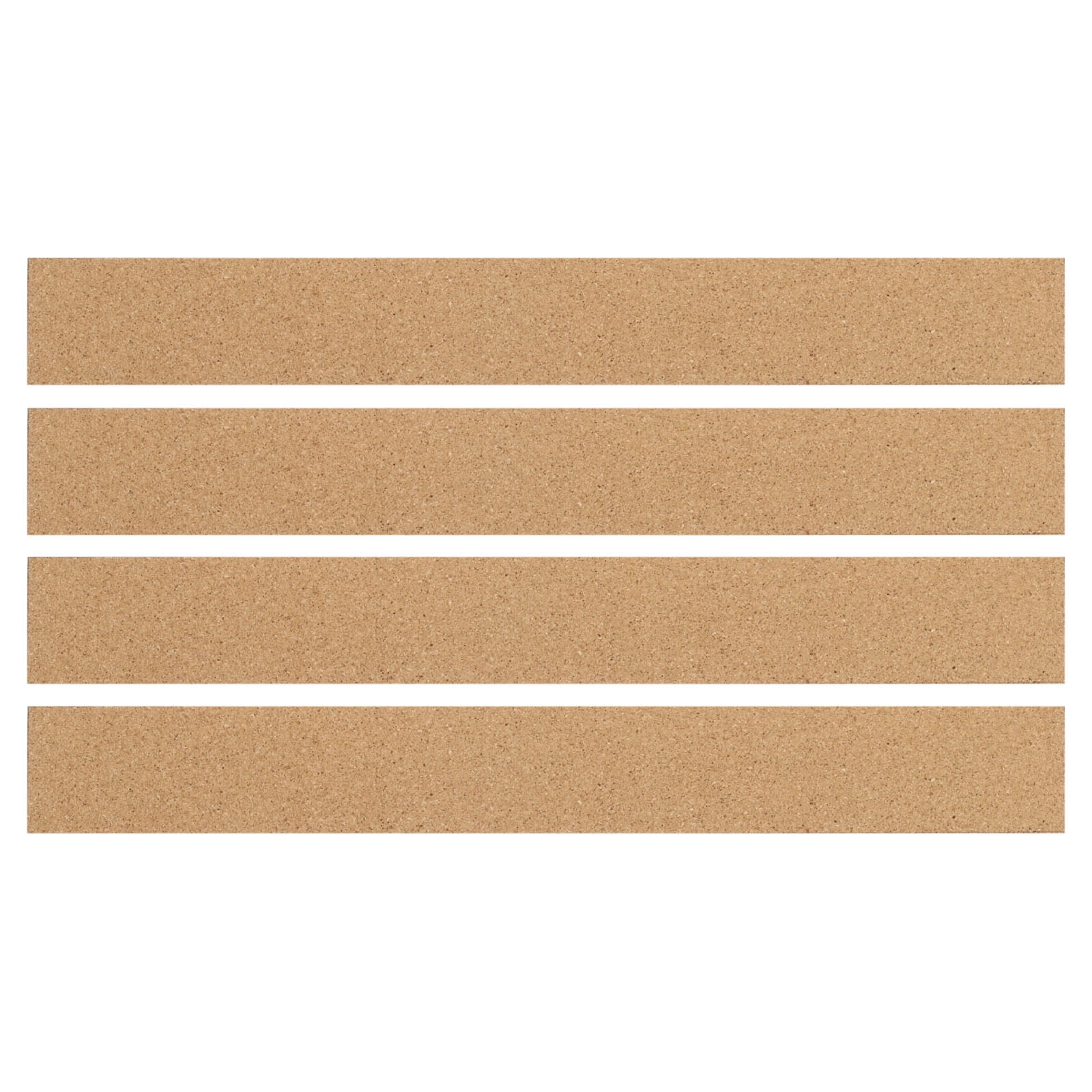 Uxcell 15 x2 1 2 Thick Cork Board Tiles 4 Pack Self Adhesive Strip uxcell-15-x2-1-2-thick-cork-board-tiles-4-pack-self-adhesive-strip