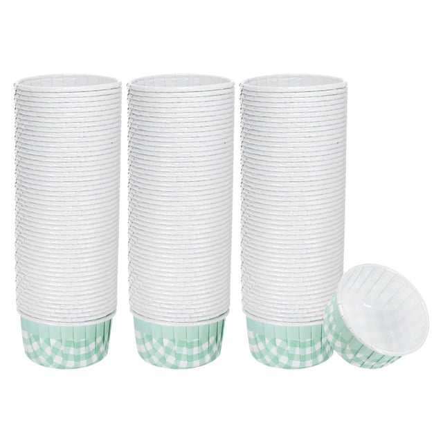 Uxcell 150 Pcs Standard Cupcake Cups Disposable Oven Safe Baking Cups ...
