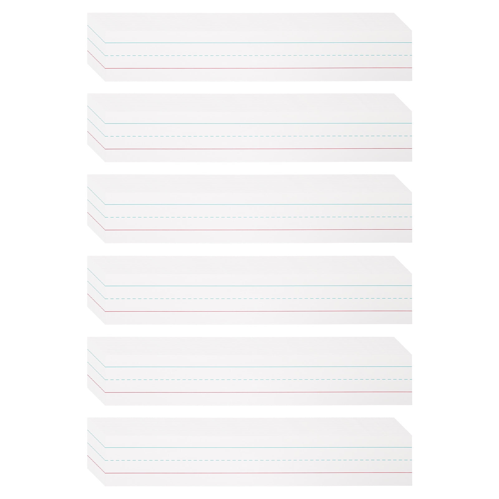 Uxcell 150 Sheets Dry Erase Sentence Strips, 2" x 12" Reusable ...