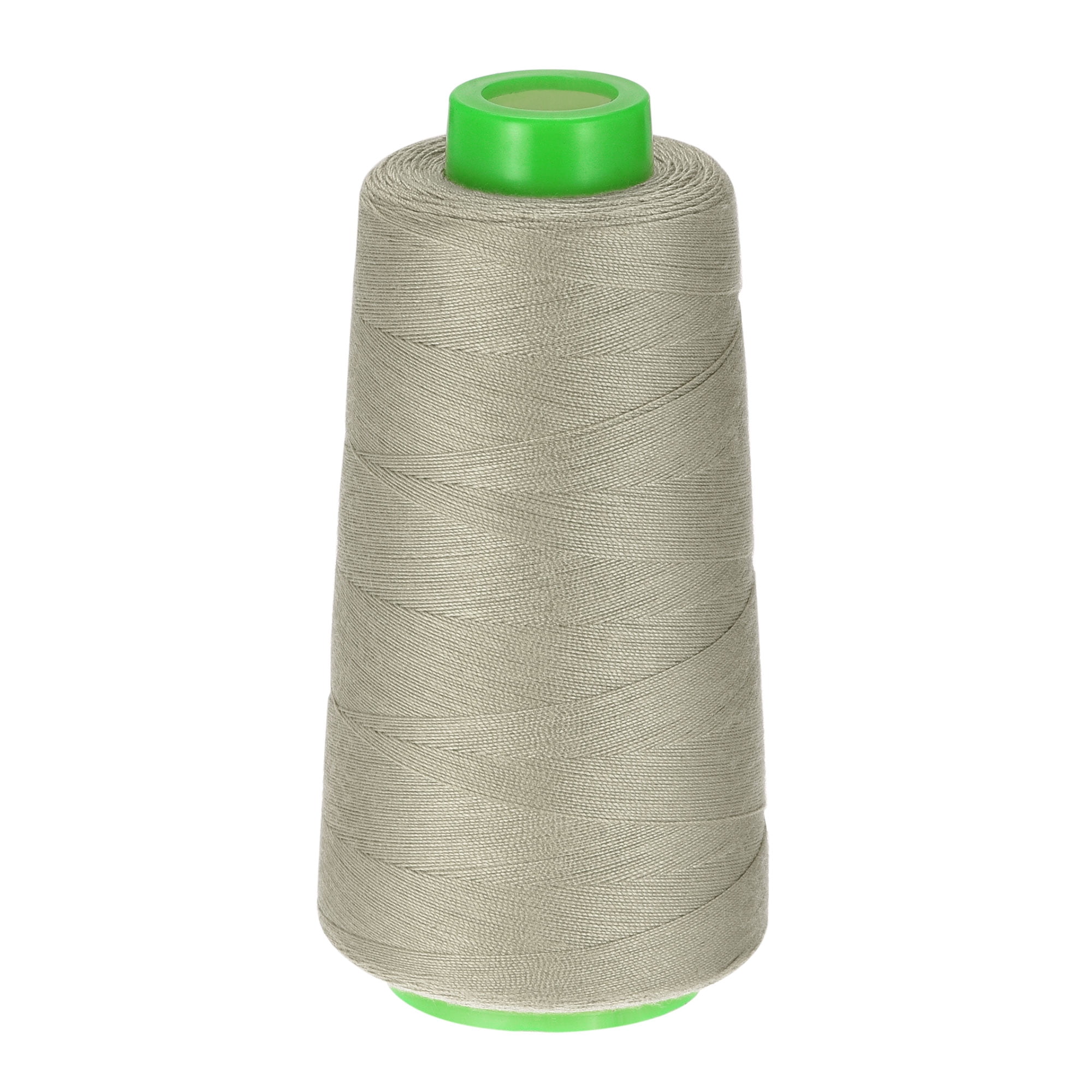 Uxcell 1500 Yards 20S/2 All-Purpose Polyester Sewing Thread (Light Gray ...