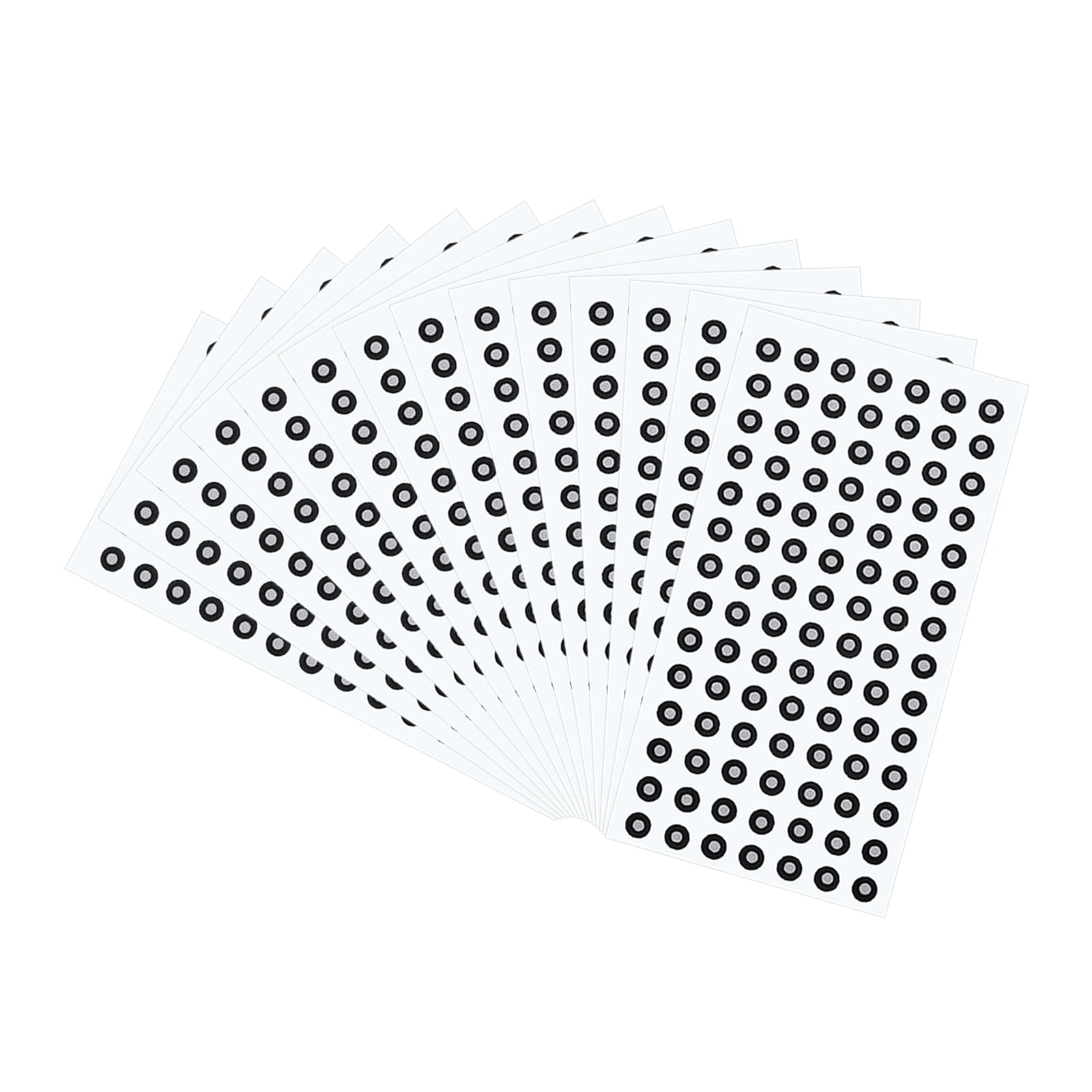 Uxcell 1500Pcs 3D Scanner Markers 3mm 3D Scanning Dots 3D Tracking Dots ...