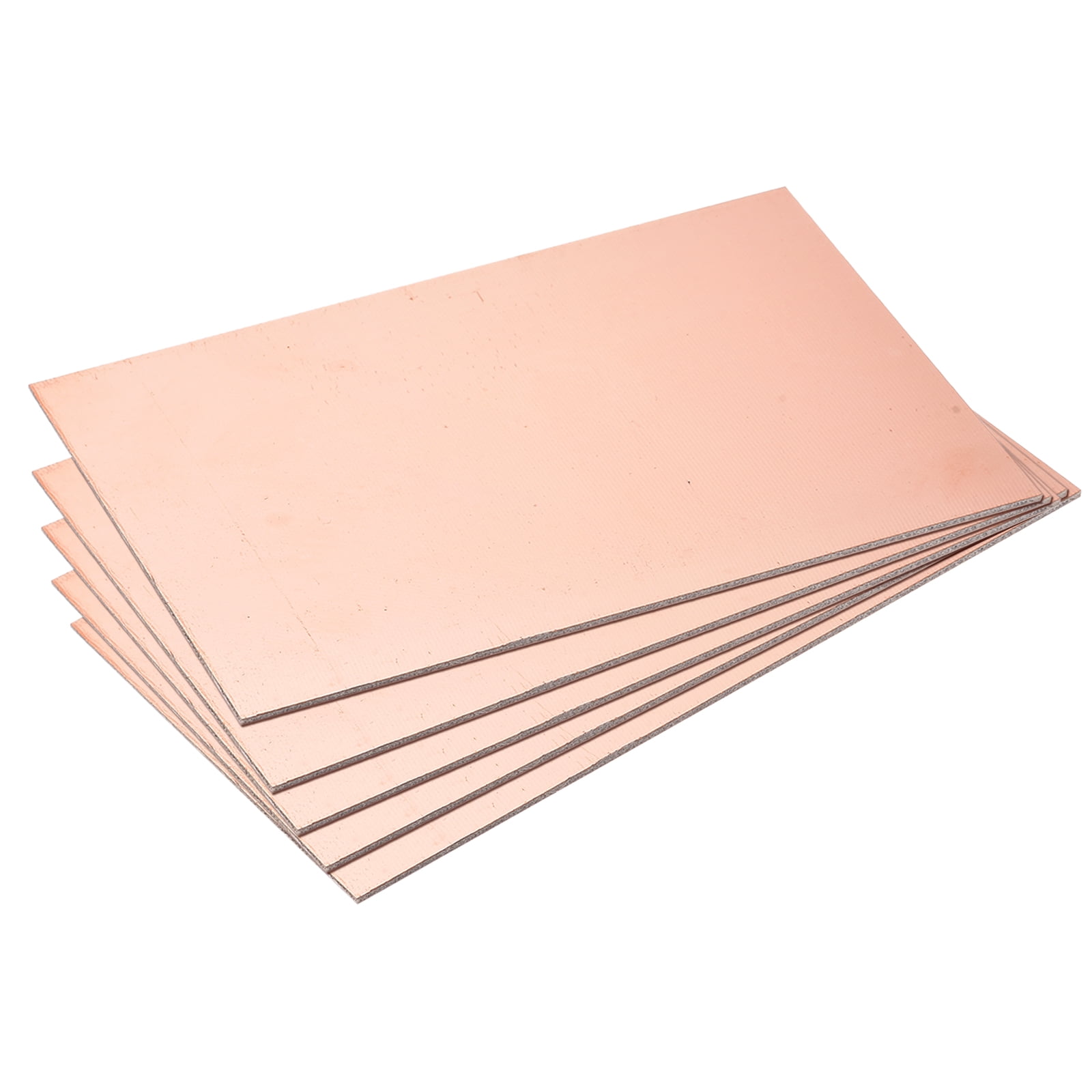 Uxcell 150mm x 100mm x 1.5mm FR4 Double-Sided PCB Copper Clad Board, 6 ...