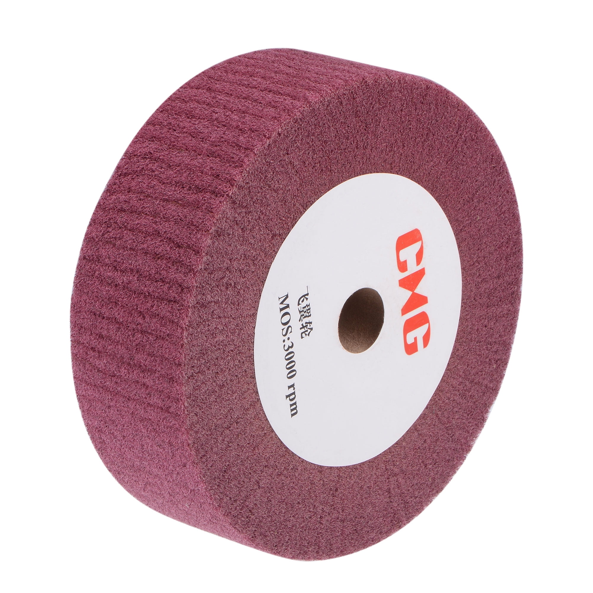 Uxcell 150mm x 50mm 320 Grit Non-Woven Nylon Wire Drawing Polishing ...