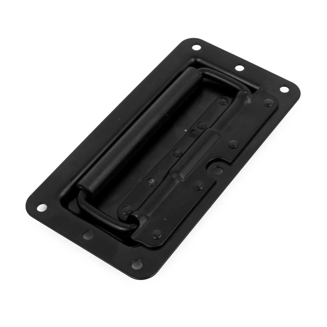Uxcell 155mmx83mm Metal Rectangle Shaped Recessed Folding Pull Handle ...