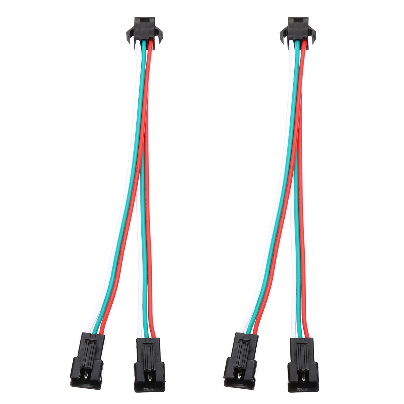 Uxcell 15CM 1 to 2 ARGB Splitter Cable, 2 Pcs PWM Fans RGB Extension ...