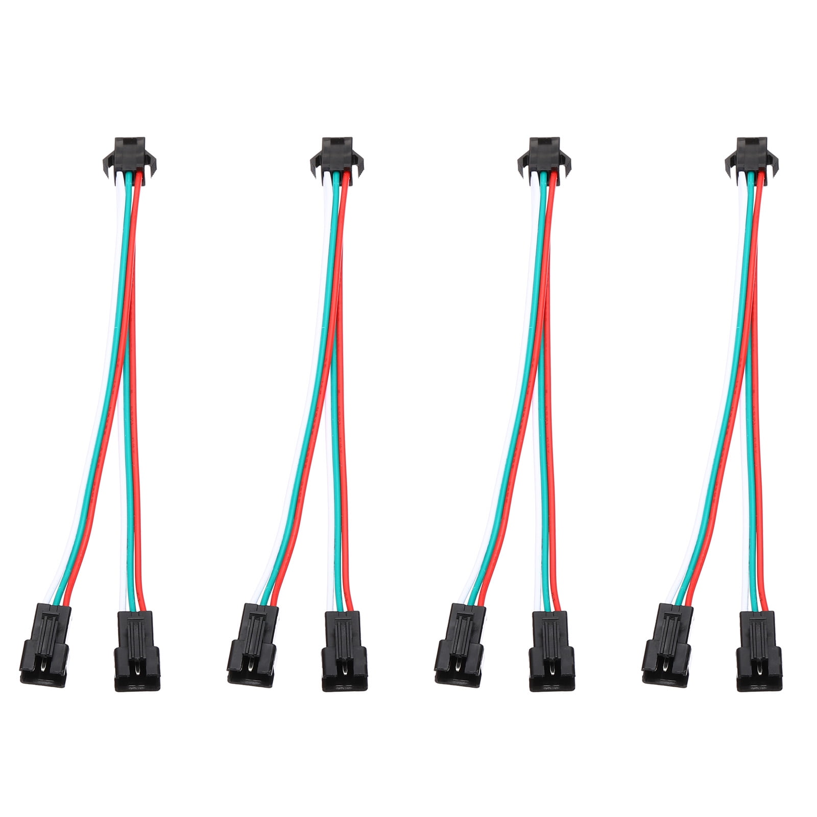 Uxcell 15CM 1 to 2 ARGB Splitter Cable, 4 Pcs PWM Fans RGB Extension ...