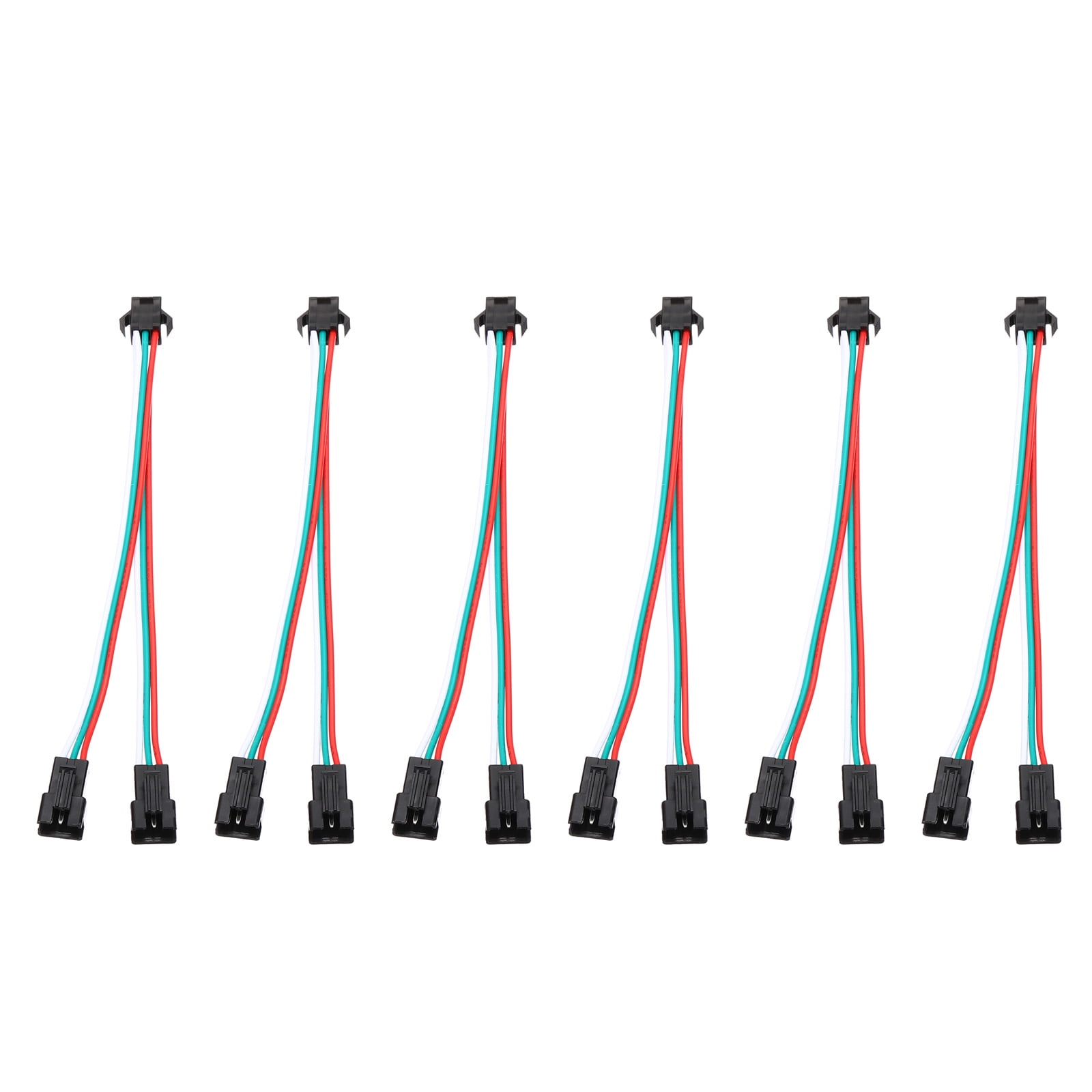 Uxcell 15CM 1 to 2 ARGB Splitter Cable, 6 Pcs PWM Fans RGB Extension ...