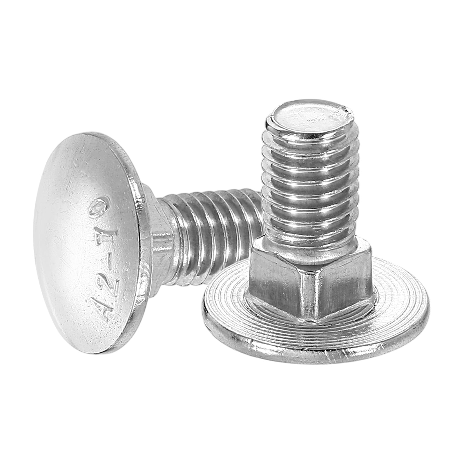 Uxcell 15Pack M10 x 20mm Stainless Steel Carriage Bolts Round Head ...