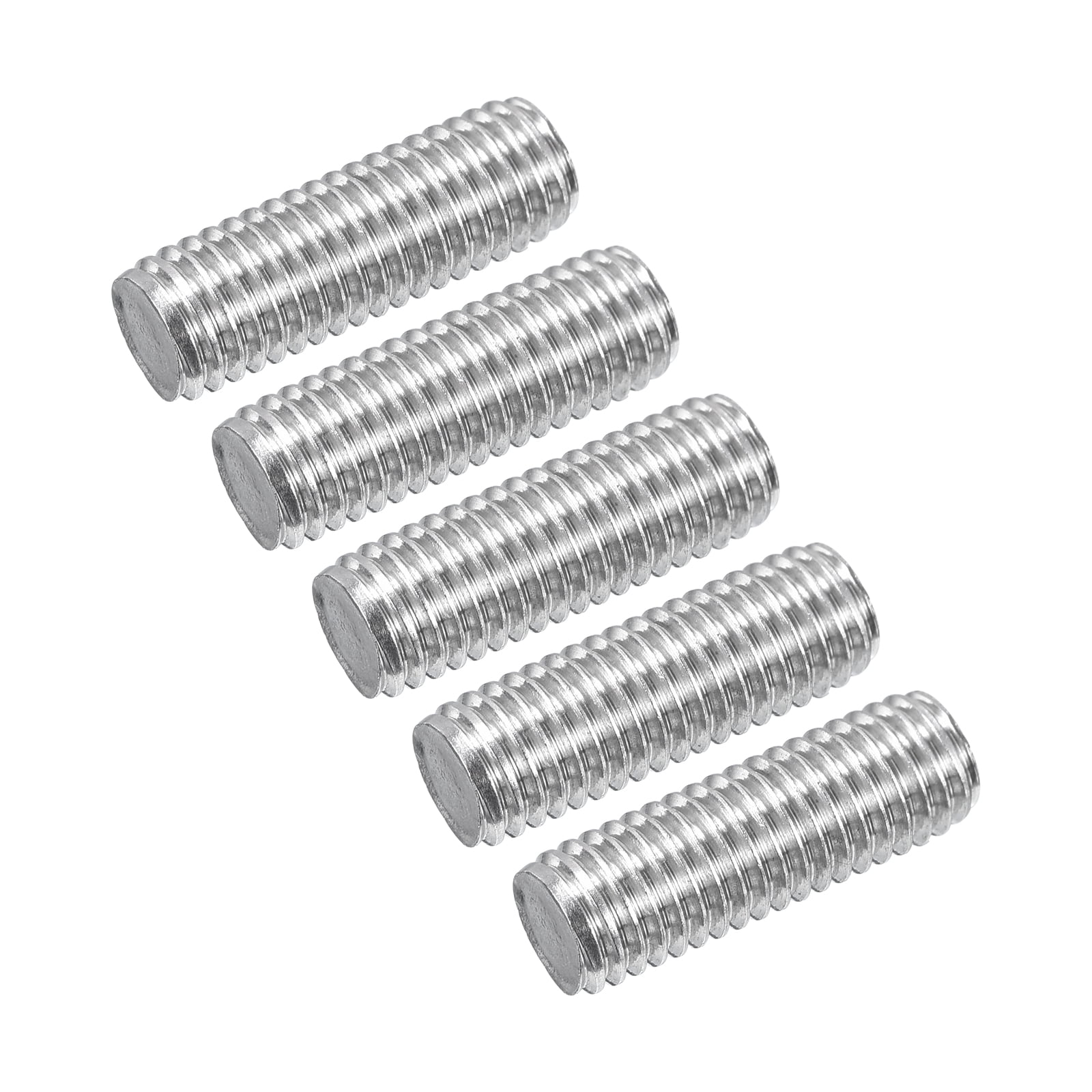 Uxcell 15Pack M10 x 30mm Fully Threaded Rod Right Hand Threads,1.5 ...