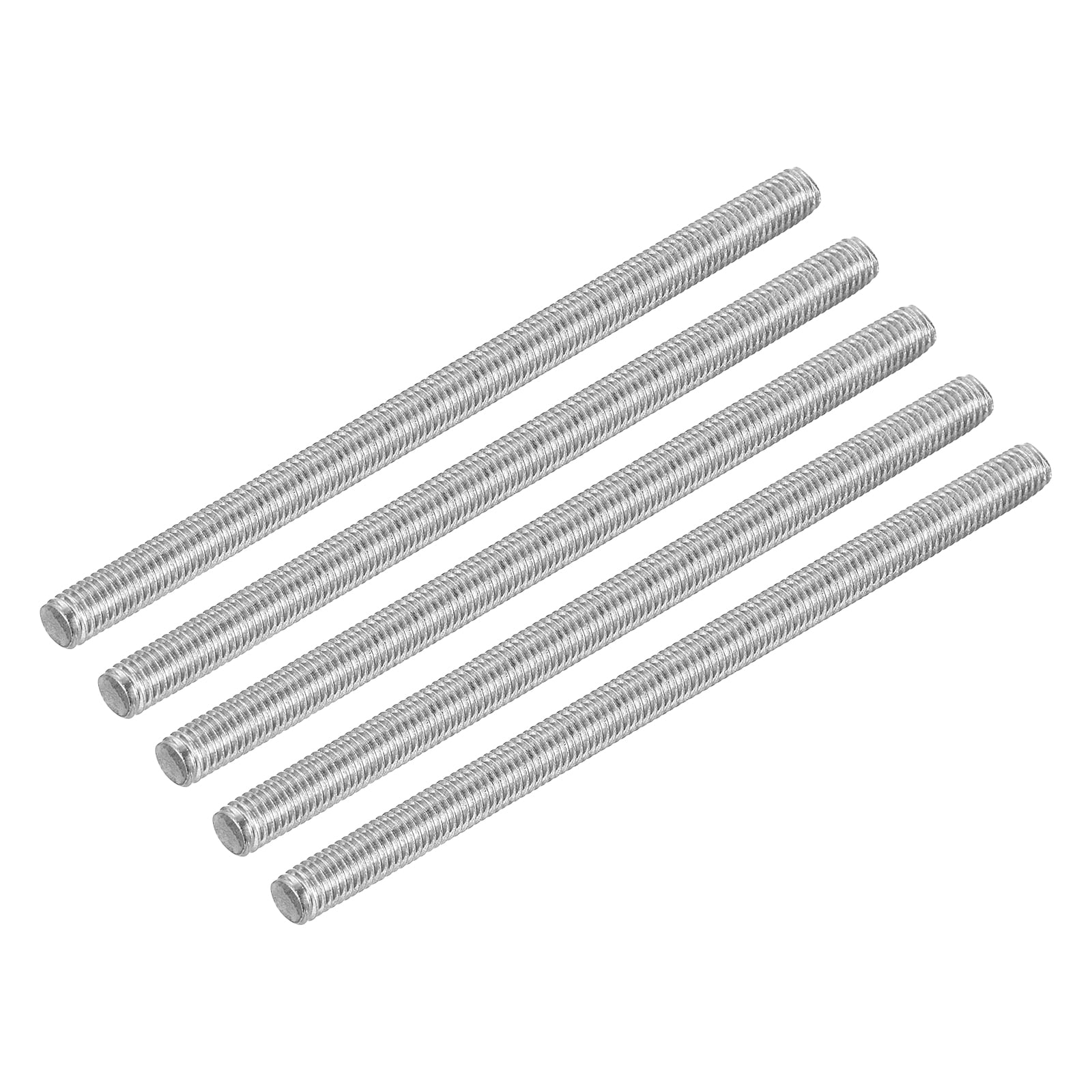 Uxcell 15Pack M5 x 90mm Fully Threaded Rod Right Hand Threads, 0.8 ...