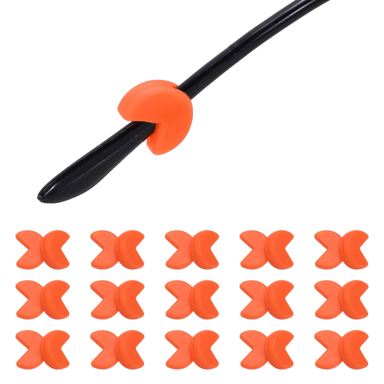 Uxcell 15Pair Silicone Eyeglasses Retainer, Anti-slip Glasses Ear Hook ...