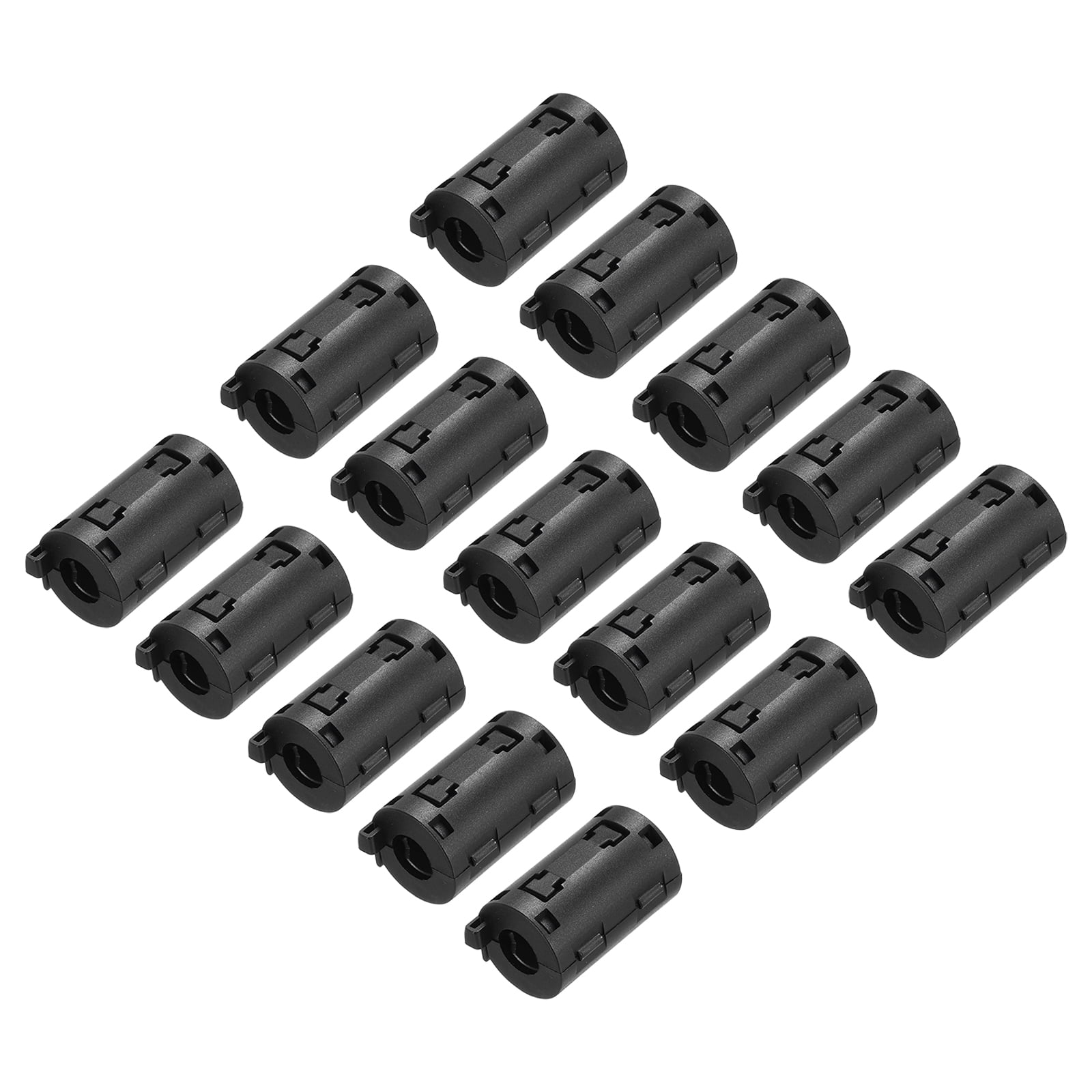 Uxcell 15Pcs Ferrite Filter Ring Core RFI EMI Noise Suppression Cable ...