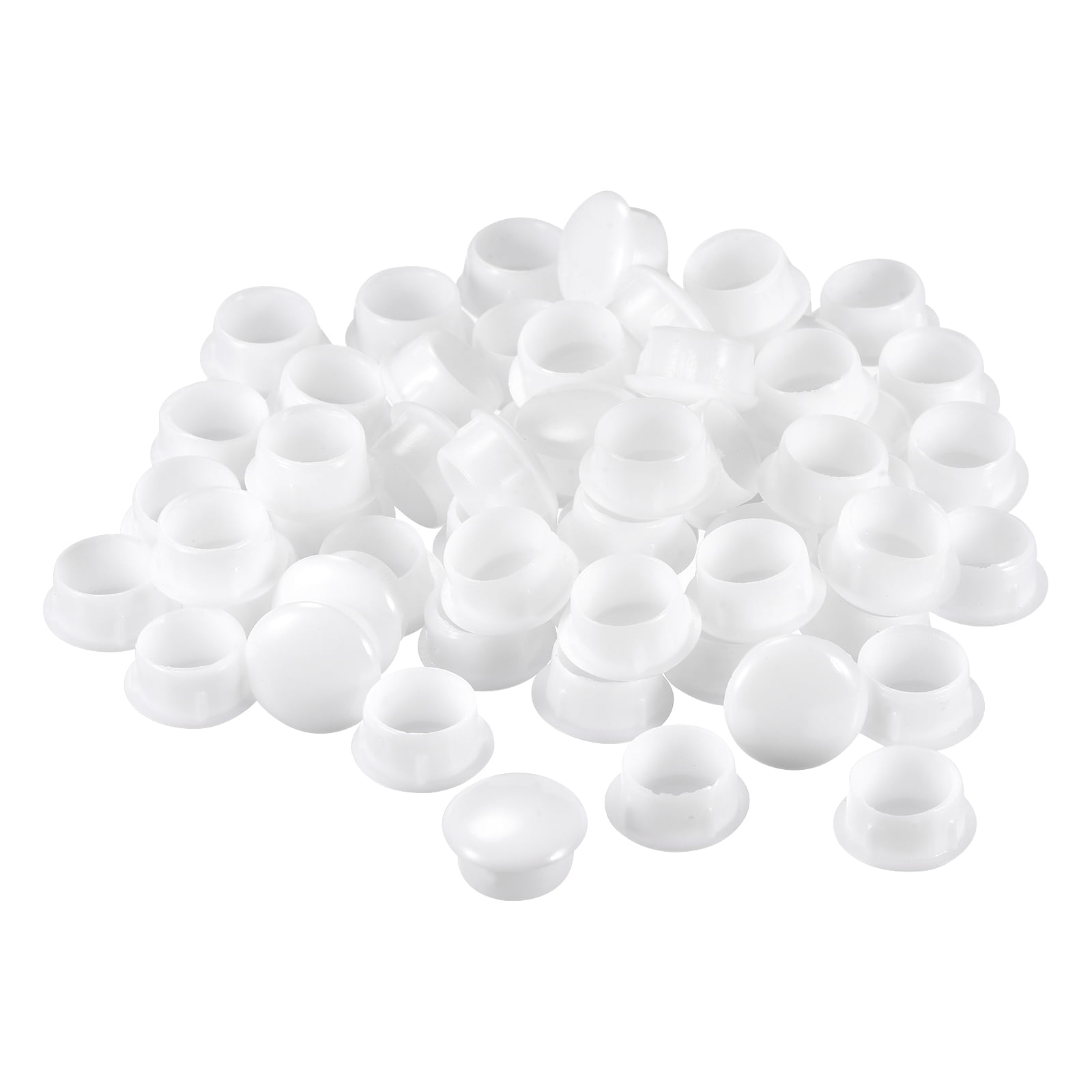 Uxcell 15mm(19/32") Dia PP Screw Hole Plugs for Furniture Cupboard ...