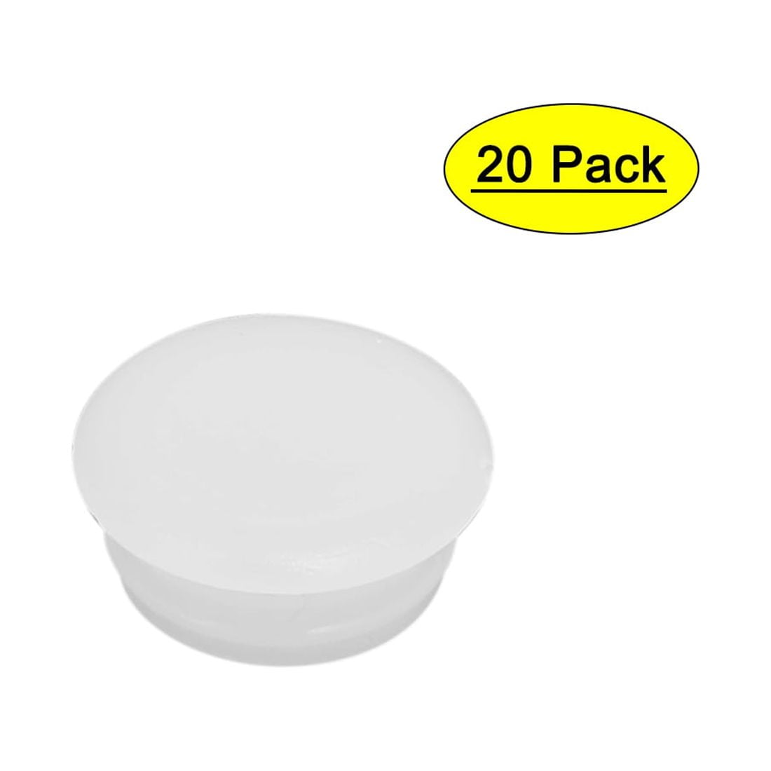 Uxcell 15mm Dia Plastic Thread Design Screw Cap Covers Hole Plugs Lids ...