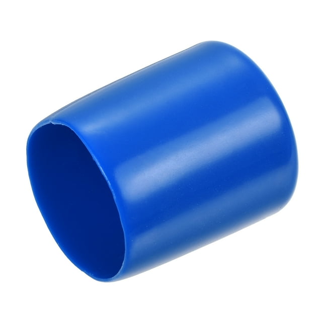 Uxcell 15pcs 27mm Round Blue Vinyl End Cap Screw Thread Protectors ...