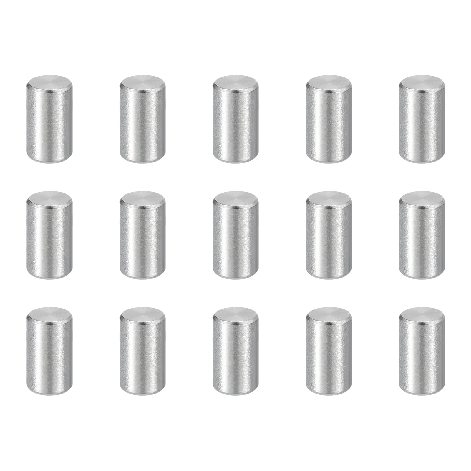 Uxcell 15pcs Dowel Pins M4(4mm) x 6mm 304 Stainless Steel Cylindrical ...