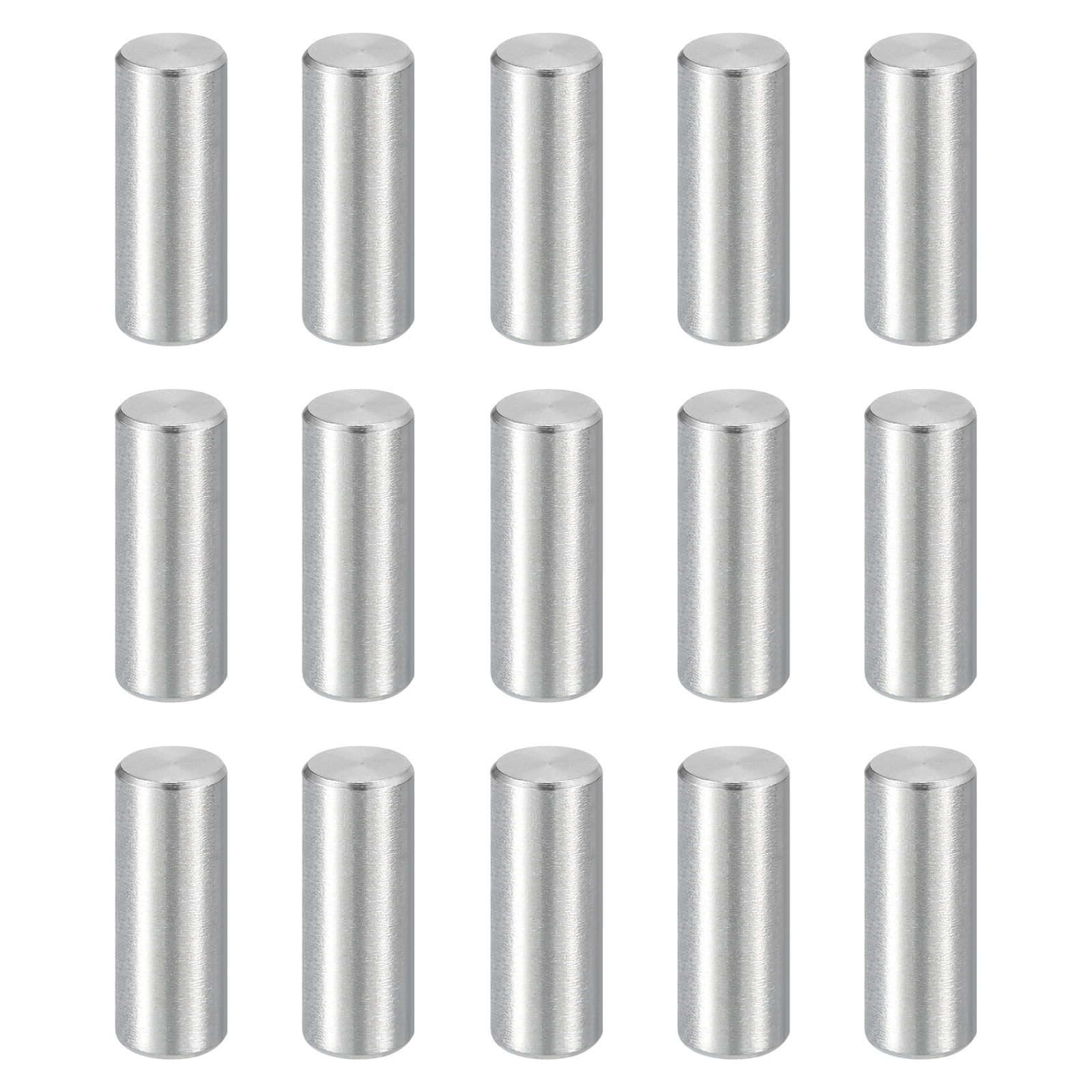 Uxcell 15pcs Dowel Pins M6(6mm) x 16mm 304 Stainless Steel Cylindrical ...