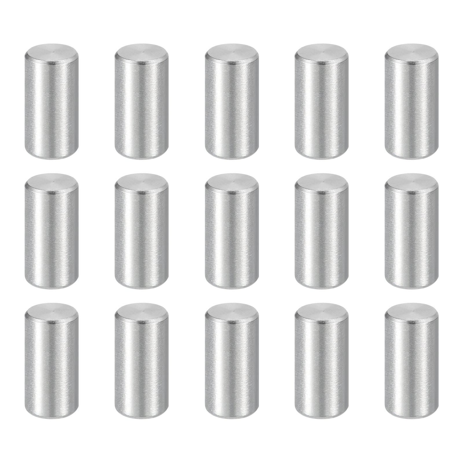 Uxcell 15pcs Dowel Pins M8(8mm) x 16mm 304 Stainless Steel Cylindrical ...
