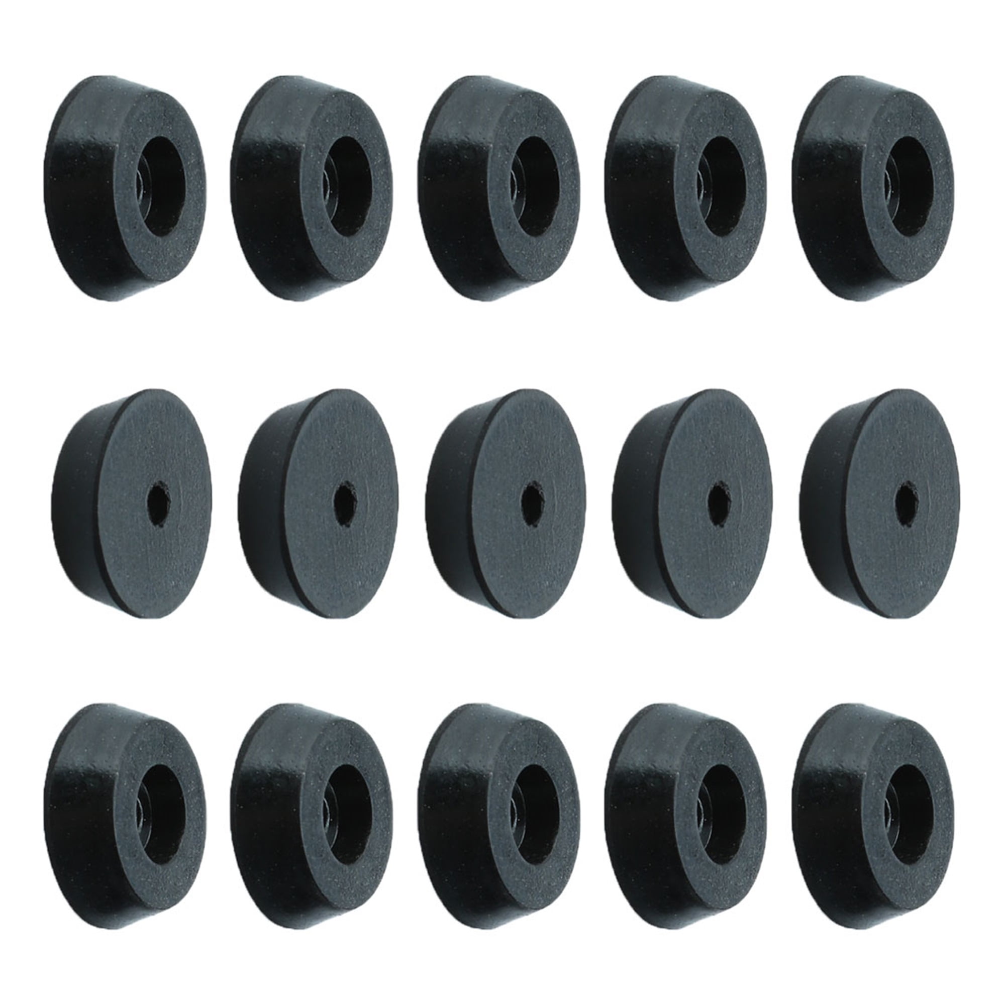 Uxcell 15pcs Rubber Feet Bumpers Amplifier Speaker Cabinet Leg Pads ...