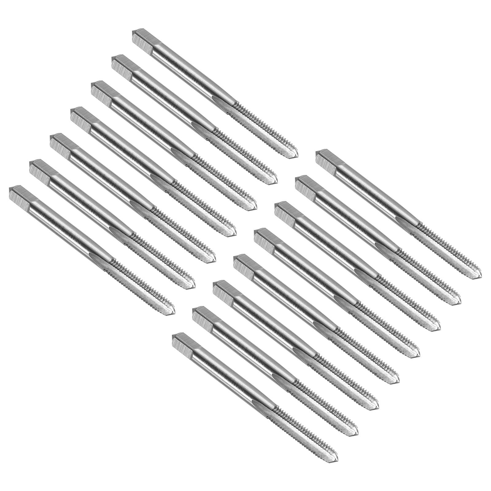 Uxcell 15pcs Straight Flute Thread Tap, 10-32 UNF AS Screw Threading ...