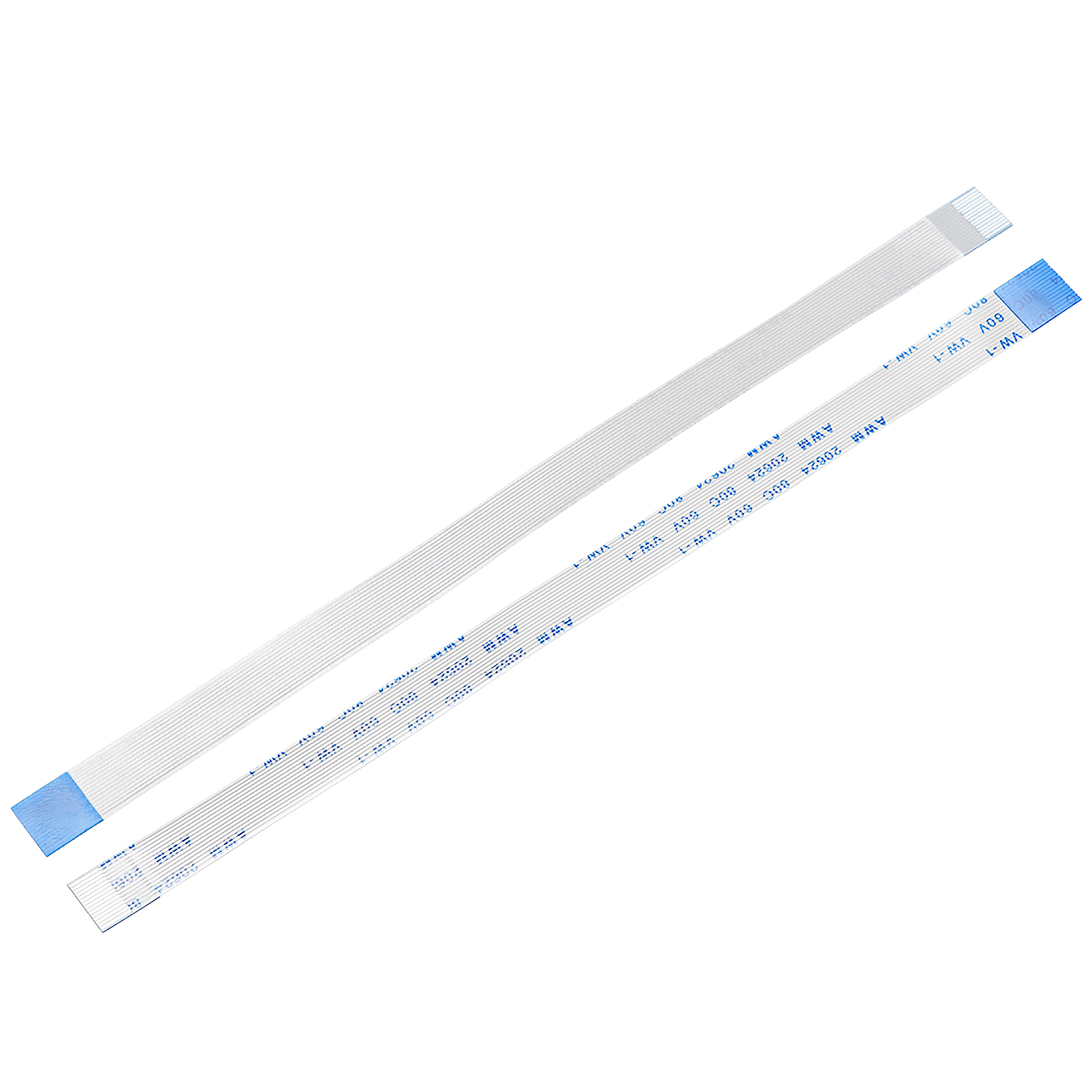 Uxcell 15pins Flexible Flat Cable FPC FFC B Type Ribbon Cable PE White 10Pcs - Walmart.com
