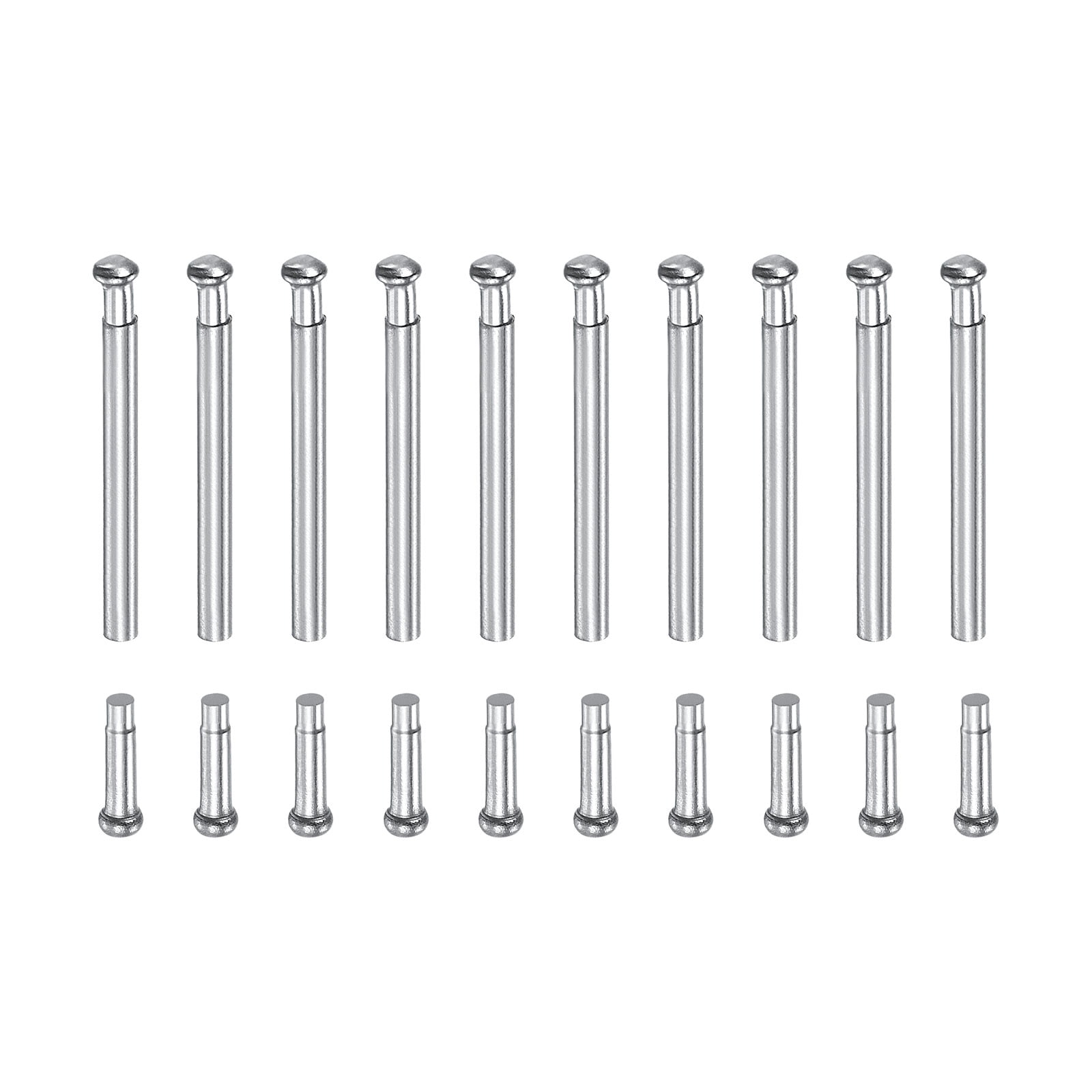 Uxcell 15x1.2mm Stainless Steel Tube Friction Pins Watch Strap Pressure ...