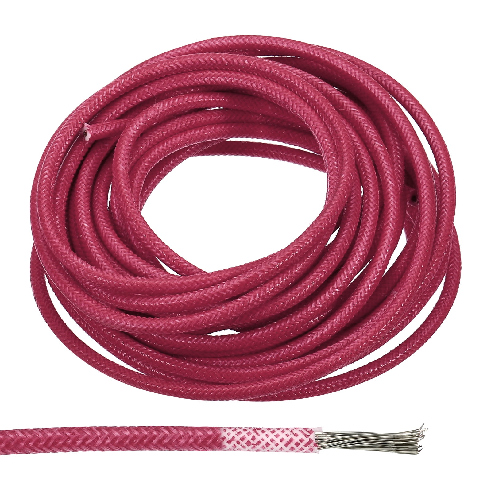 Uxcell 16.4ft 13AWG High Temperature Electrical Flexible Silicone Cable ...