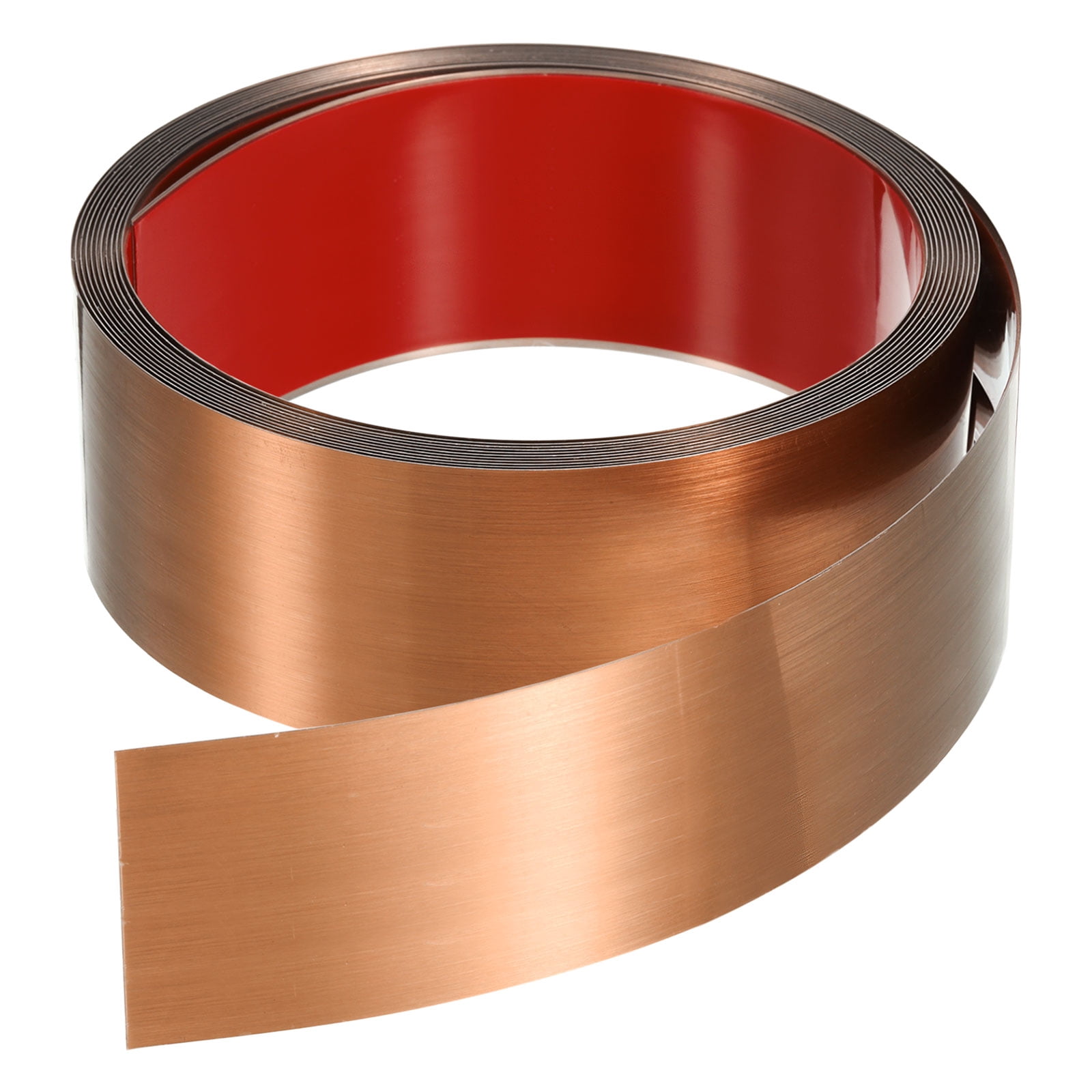 Uxcell 16.4ft x 1.97" Wall Trim Self Adhesive Stainless Steel Brushed ...