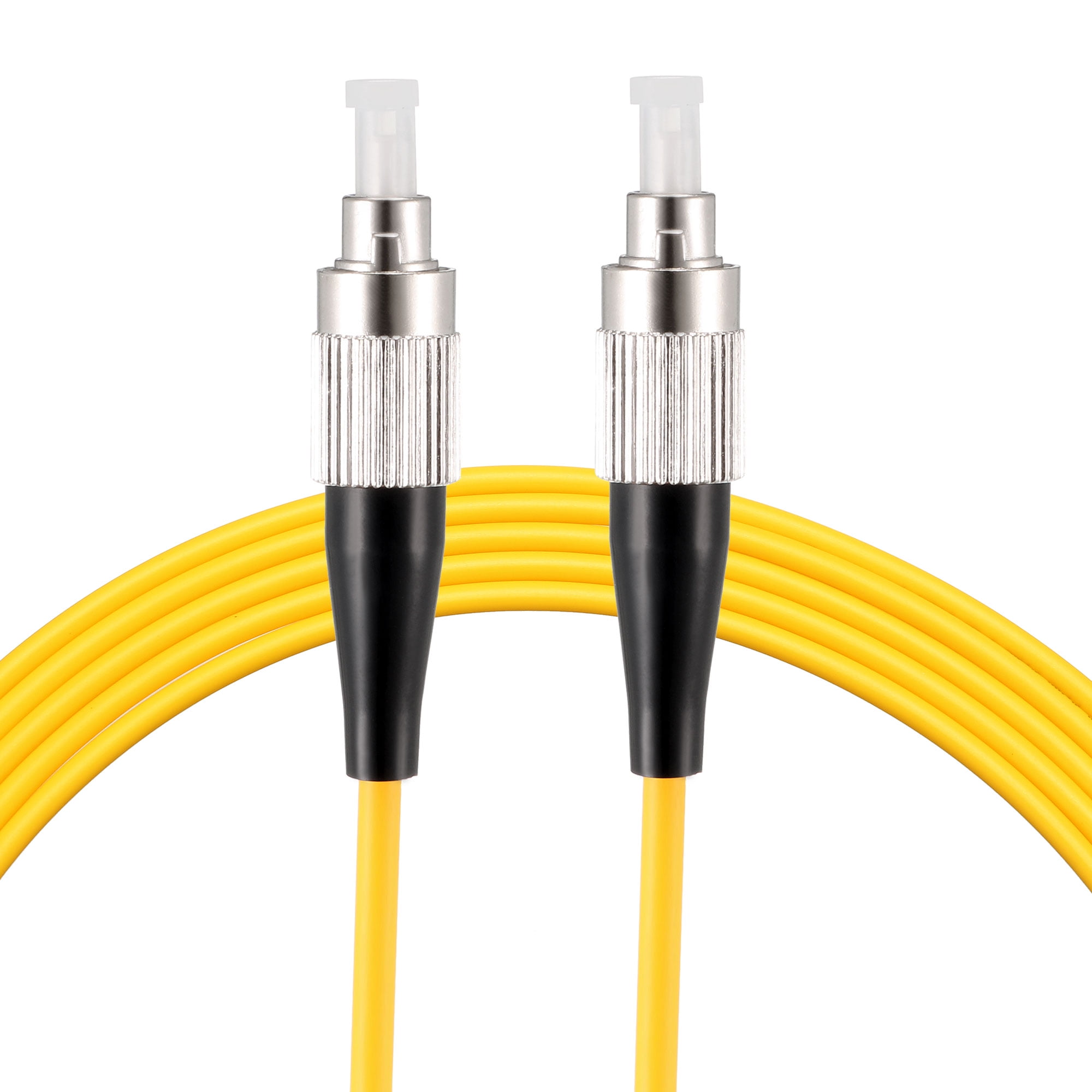 Uxcell 16.5ft FC to LC Duplex 9/125 Single-mode Optic Cable Jumper PVC ...