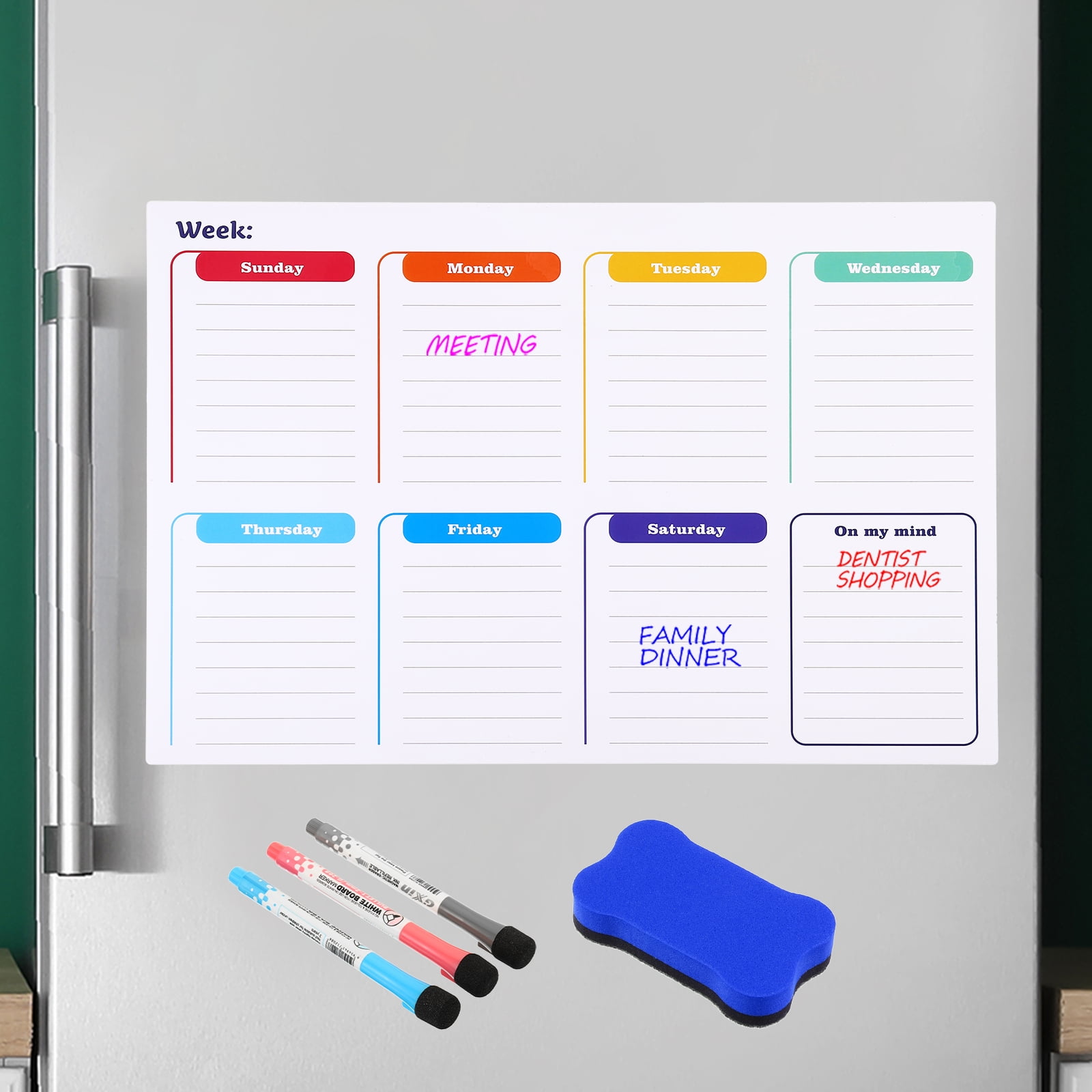 Chore Chart For Family Magnetic Chore Chart Dry Erase Whiteboard Set ...