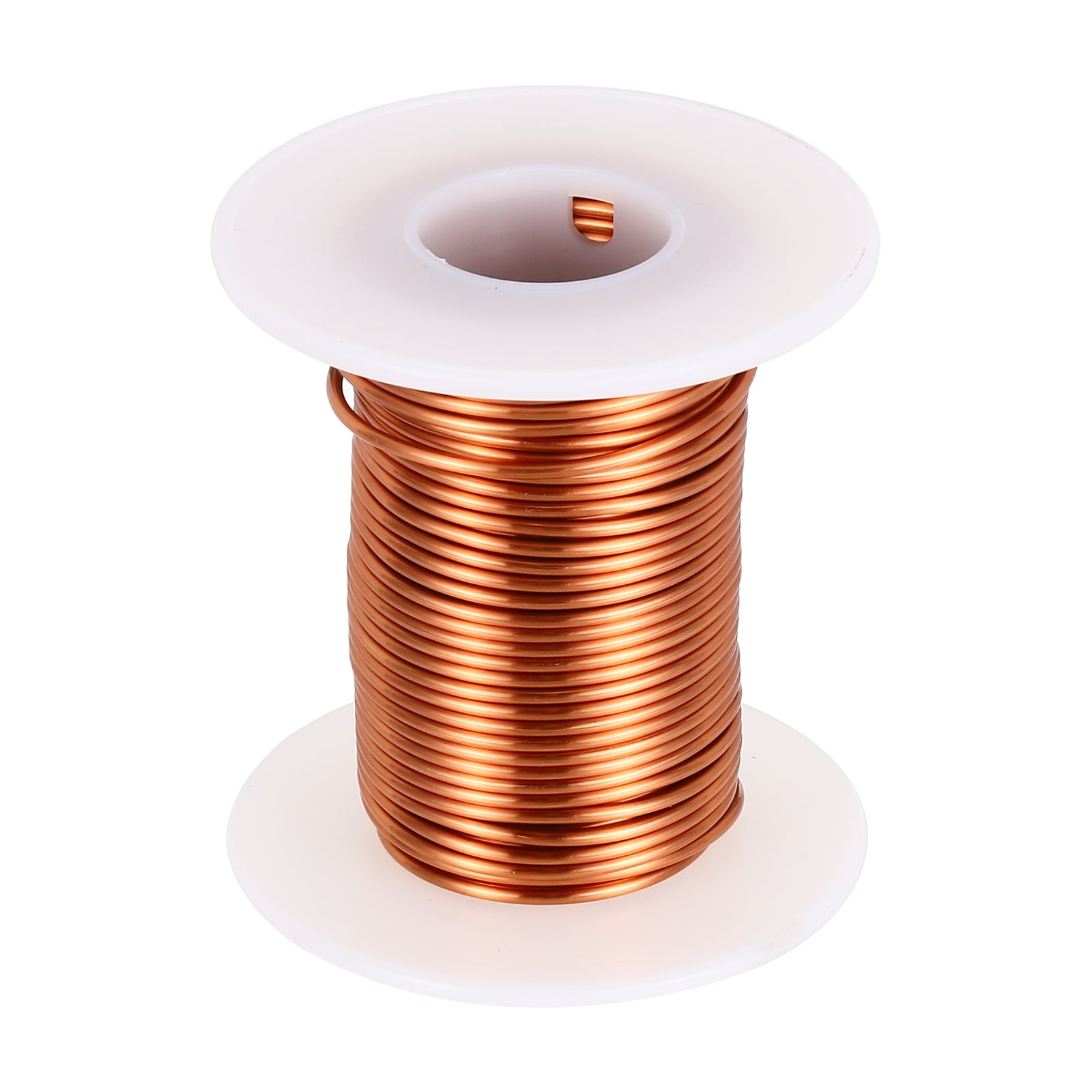Uxcell 16 AWG Magnet Wire, 16 Gauge Enameled Copper Wire, 4 oz Magnetic ...