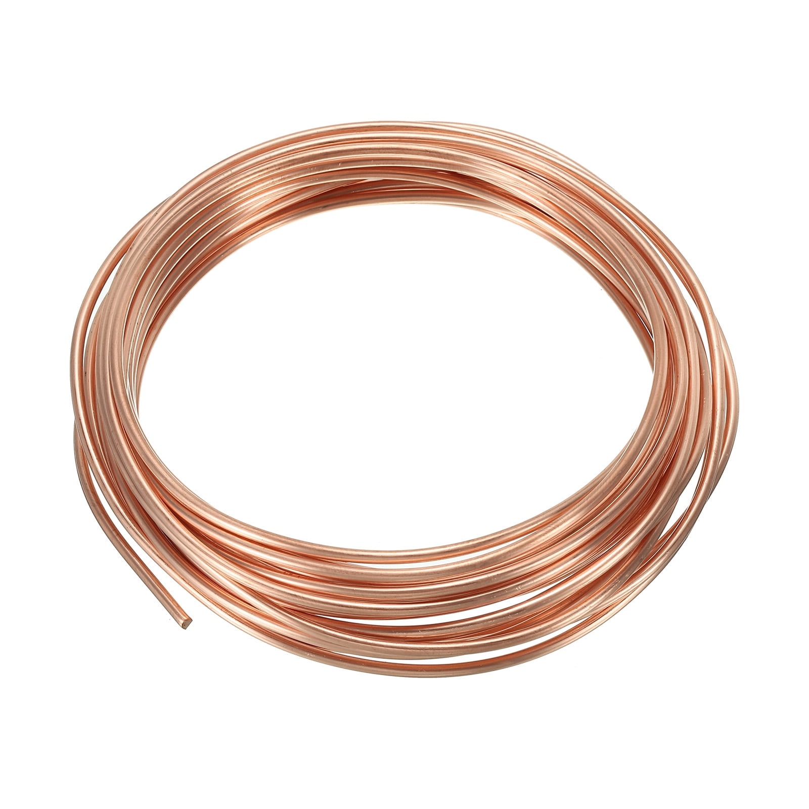 Uxcell 16 Feet Solid Bare Copper Wire 13 Gauge 99.9% Pure Copper Wire 2 ...
