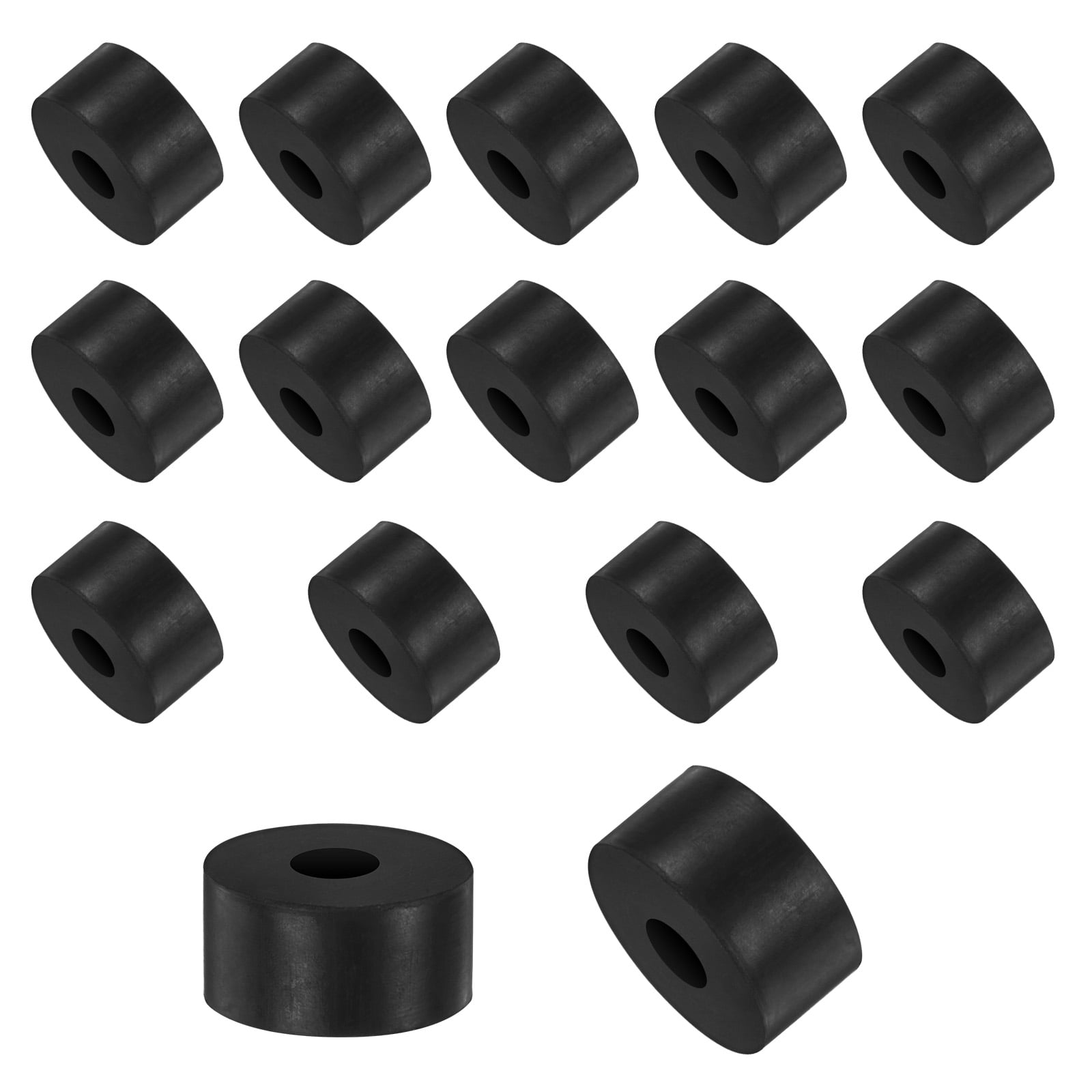 Uxcell 16-Pack Rubber Spacer Neoprene Anti Vibration Pads for Cars and ...