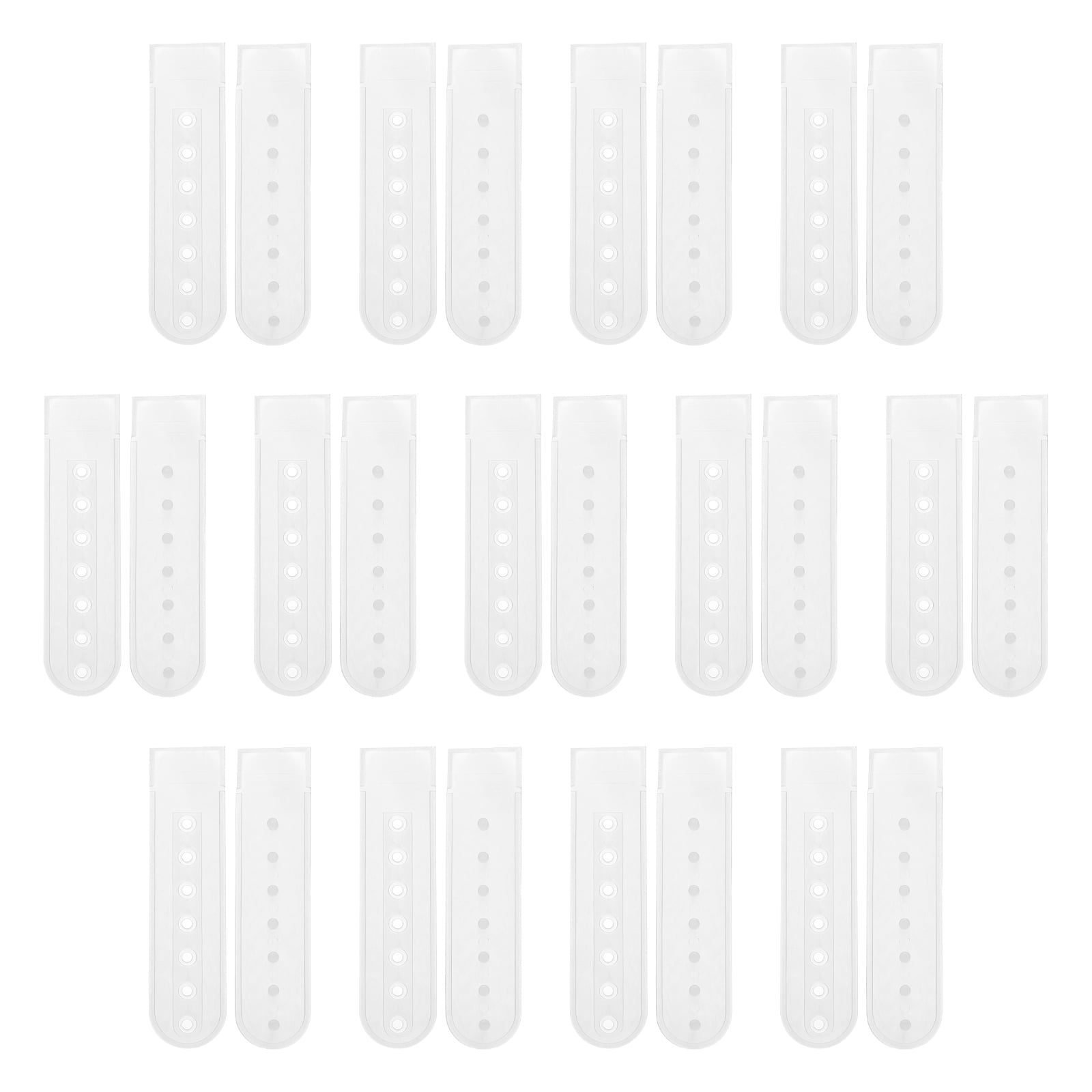 Uxcell 16 Pairs Hat Snap Replacement, PE Snapback Extender Adjustable ...