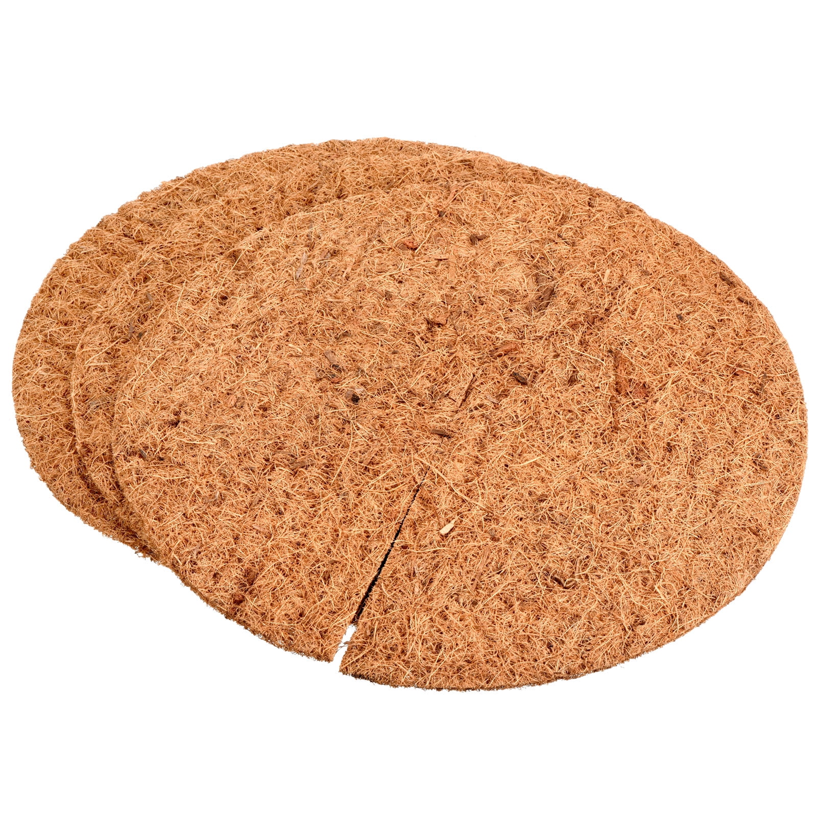 Uxcell 16" Y Coconut Fiber Mulch Ring Thick Mat Tree Protector Root ...
