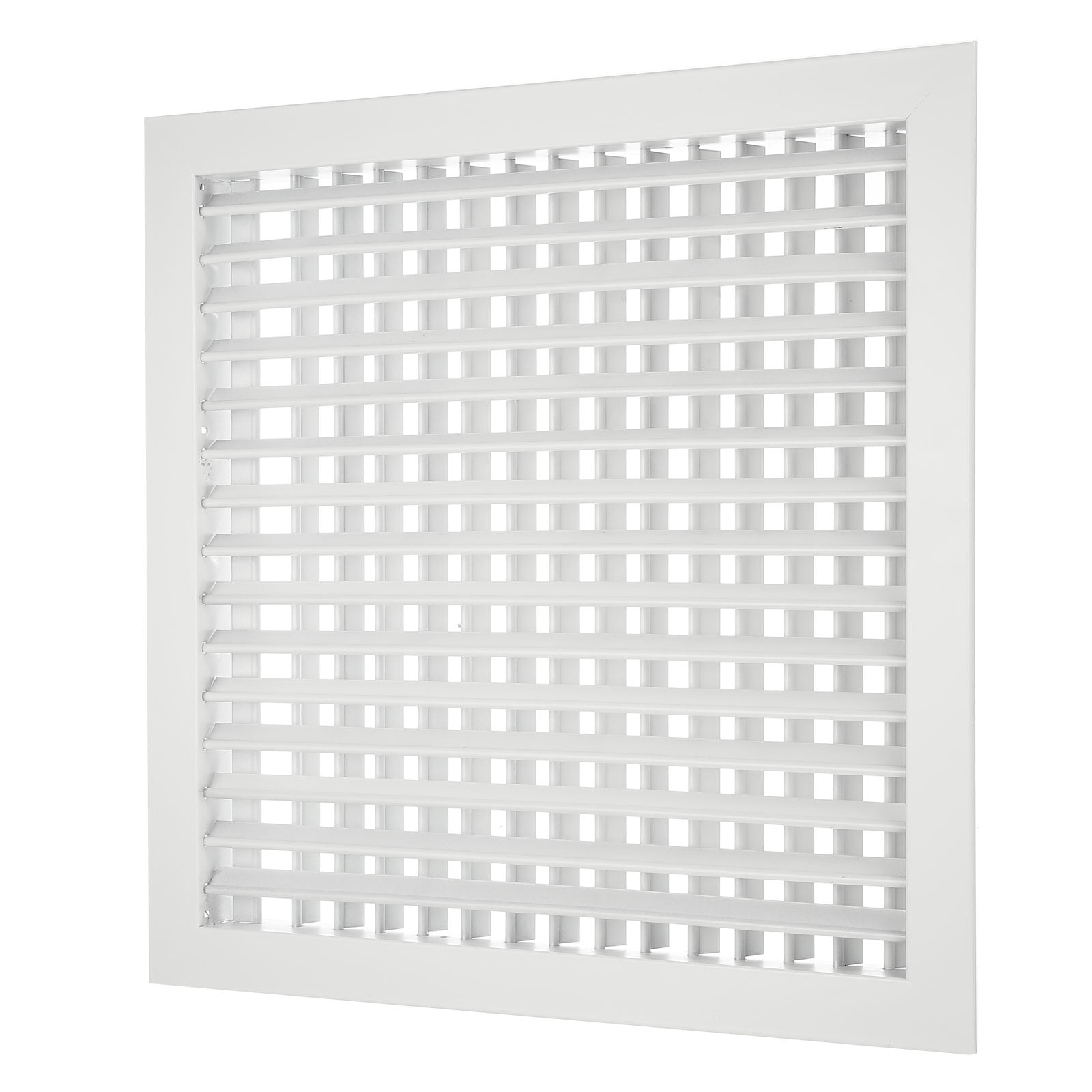 Uxcell 16" x 16" Adjustable Air Supply Diffuser, Aluminum Double ...