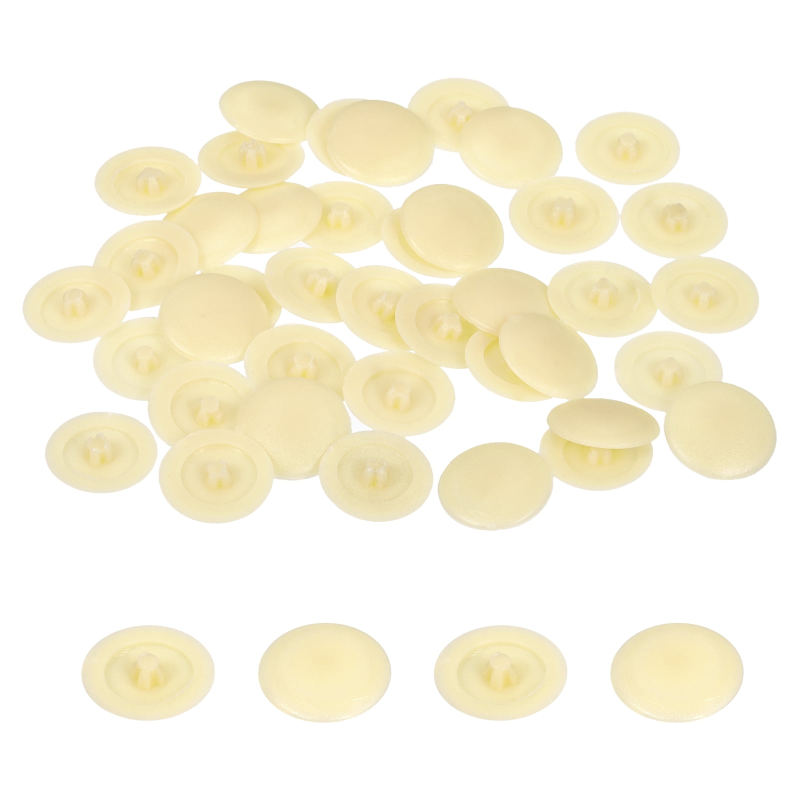Uxcell 160PCS Screw Cap Covers, 12mm Screw Decorative Caps for Phillips ...
