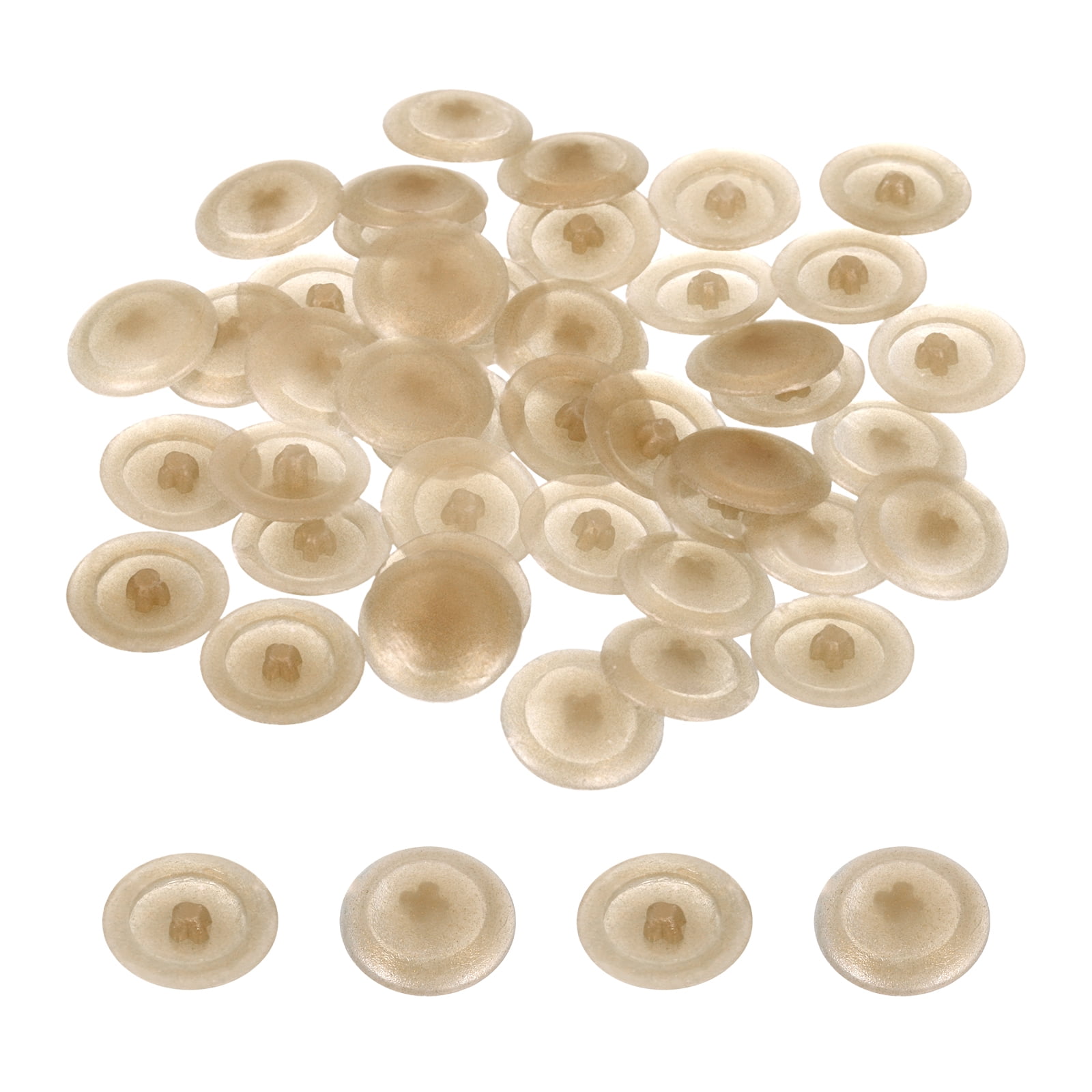 Uxcell 160PCS Screw Cap Covers, 12mm Screw Decorative Caps for Phillips ...