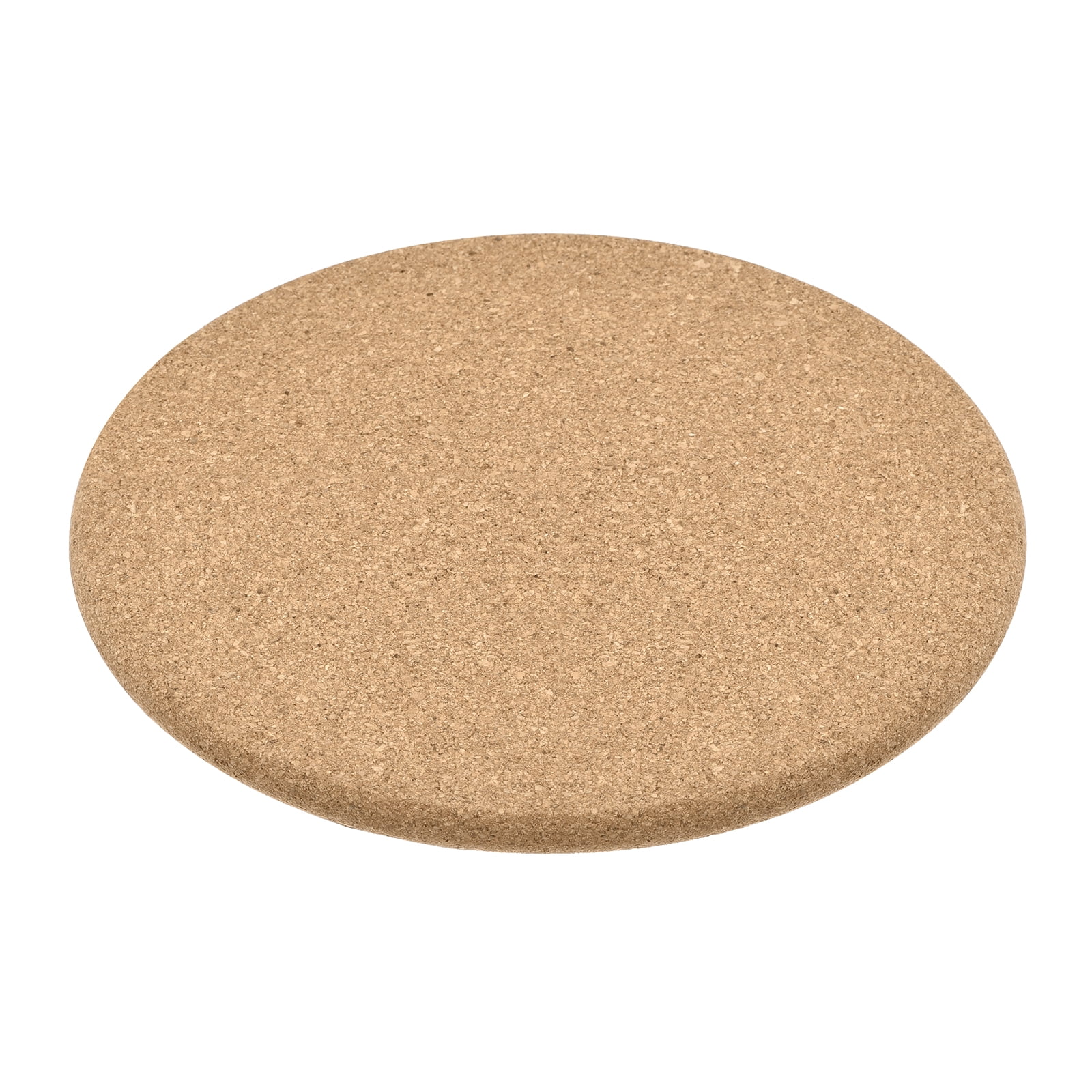 Uxcell 160mm(6.3") Round Coasters 10mm Thick Cork Cup Mat Pad Round ...