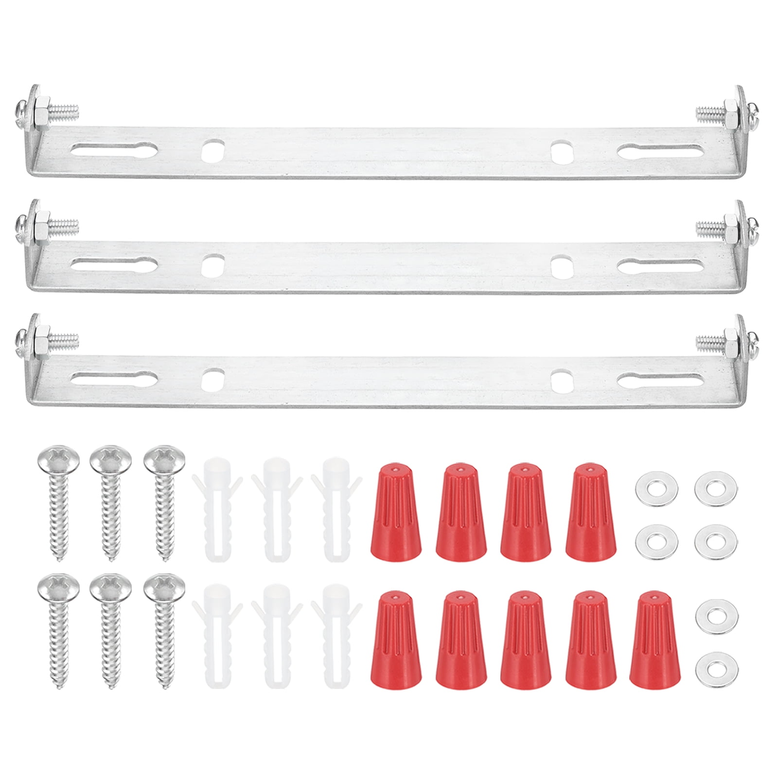 Uxcell Universal Light Fixture Mounting Bracket Kit with Screws ...