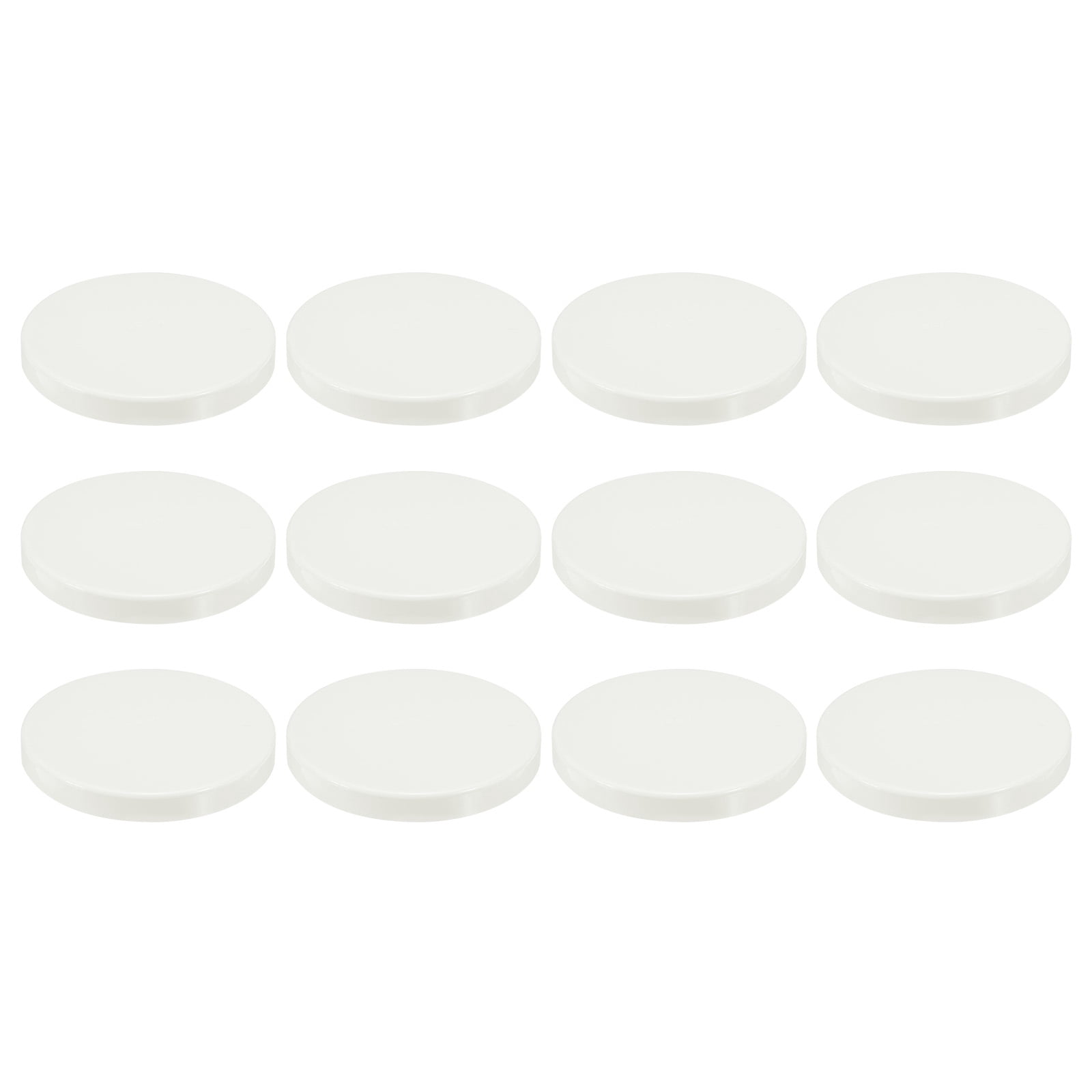 Uxcell 160mm ID PVC Pipe End Cap Fitting, 12 Pcs Furniture Grade Plug ...