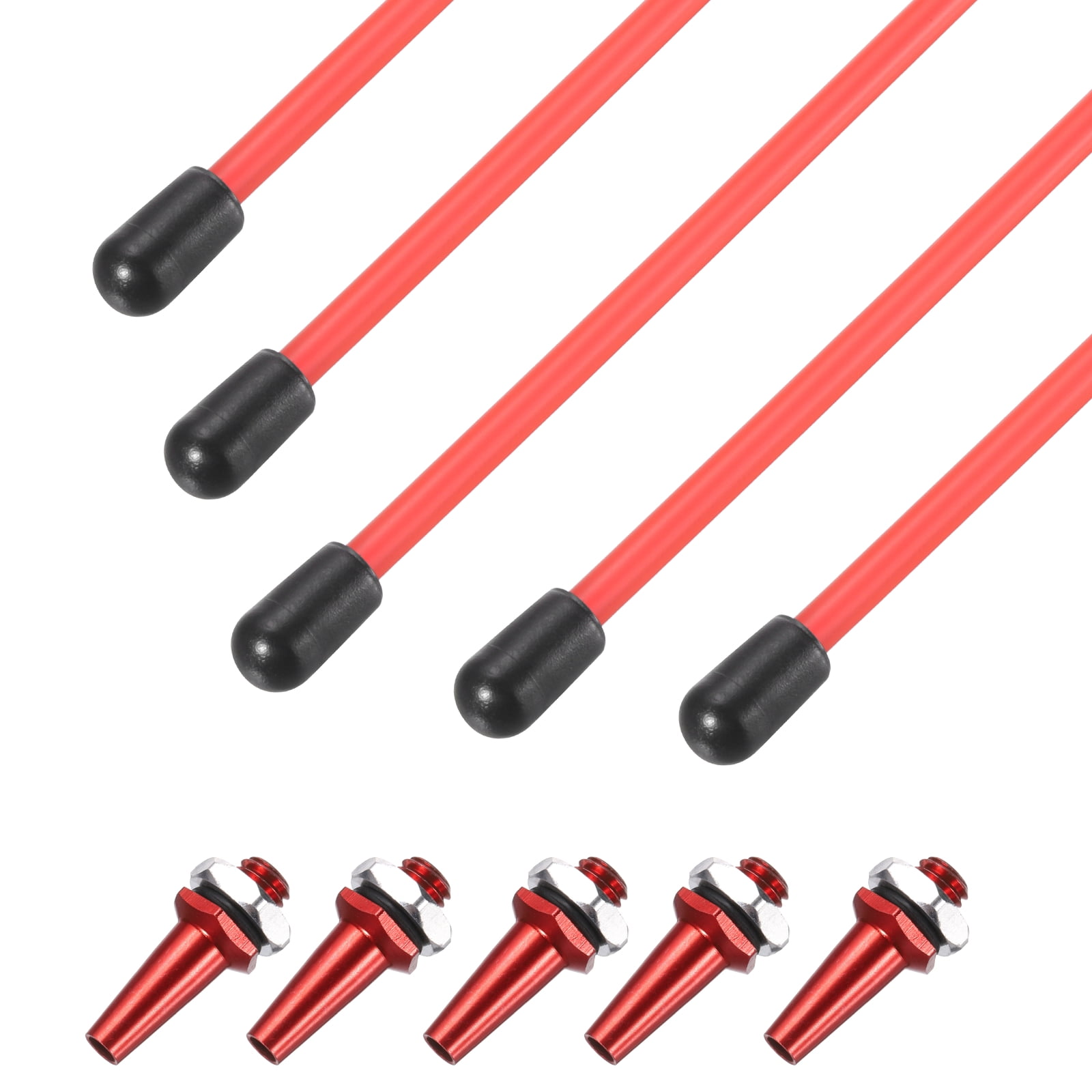 Uxcell 160mm Plastic Protection Antenna Tube, RC Antenna Tube with ...