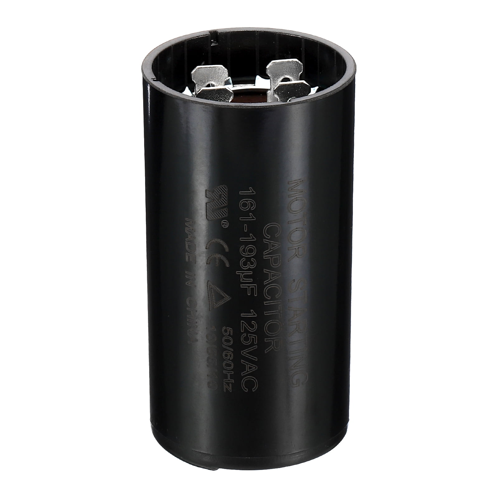 Uxcell 161-193uF/Mfd 125VAC 50/60Hz Motor Start Capacitor CD60 Run ...