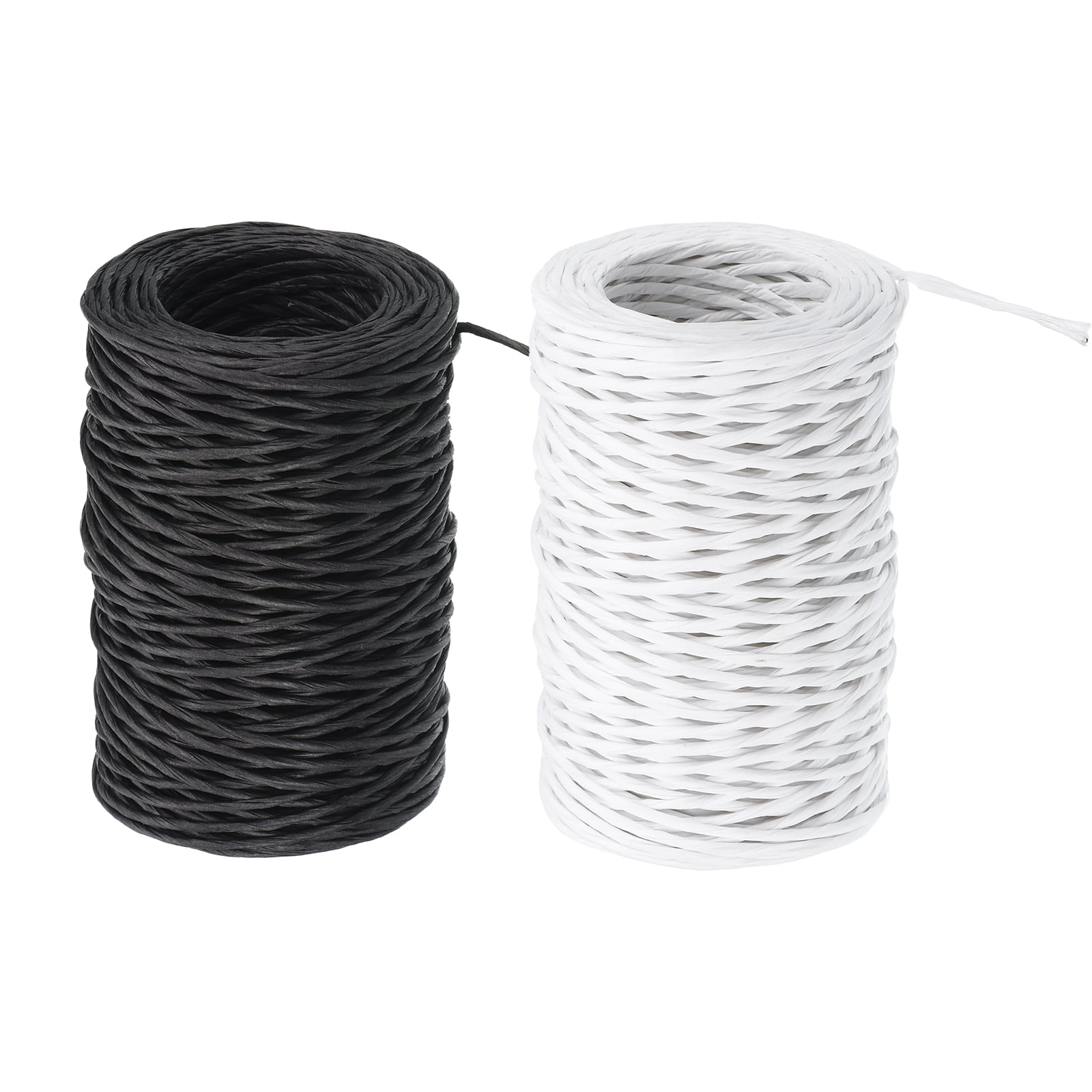 Uxcell 164ft Floral Bind Wire,1/16" Wrapping Vine Wire Bind Wire Twine for Flower Bouquets, DIY ...