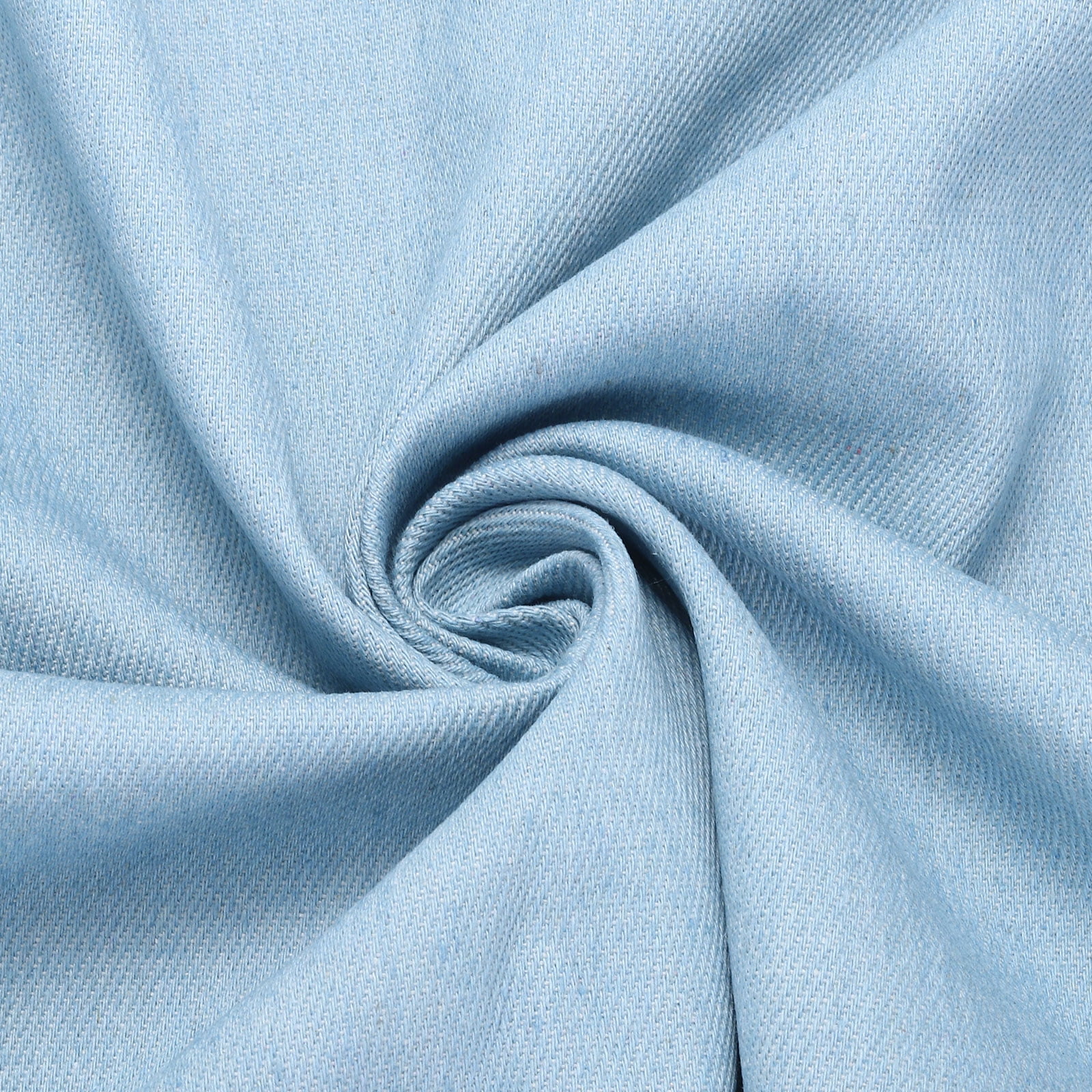 Uxcell 165cm Width Denim Fabric Stretch Cotton Denim for DIY 2 Yard ...
