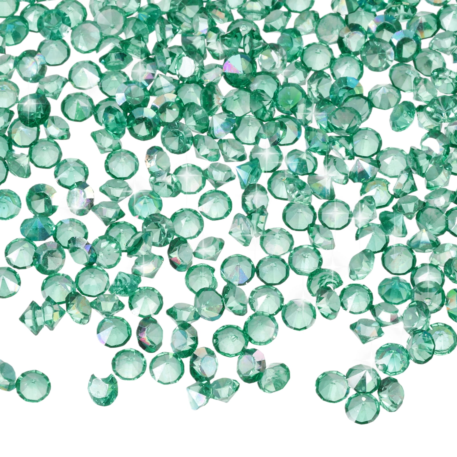 Uxcell 16800 Pcs Wedding Table Scatter Confetti Diamond, 3mm Mini ...
