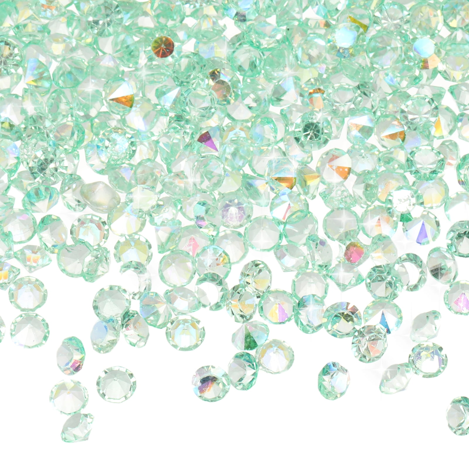 Uxcell 16800 Pcs Wedding Table Scatter Confetti Diamond, 3mm Mini ...