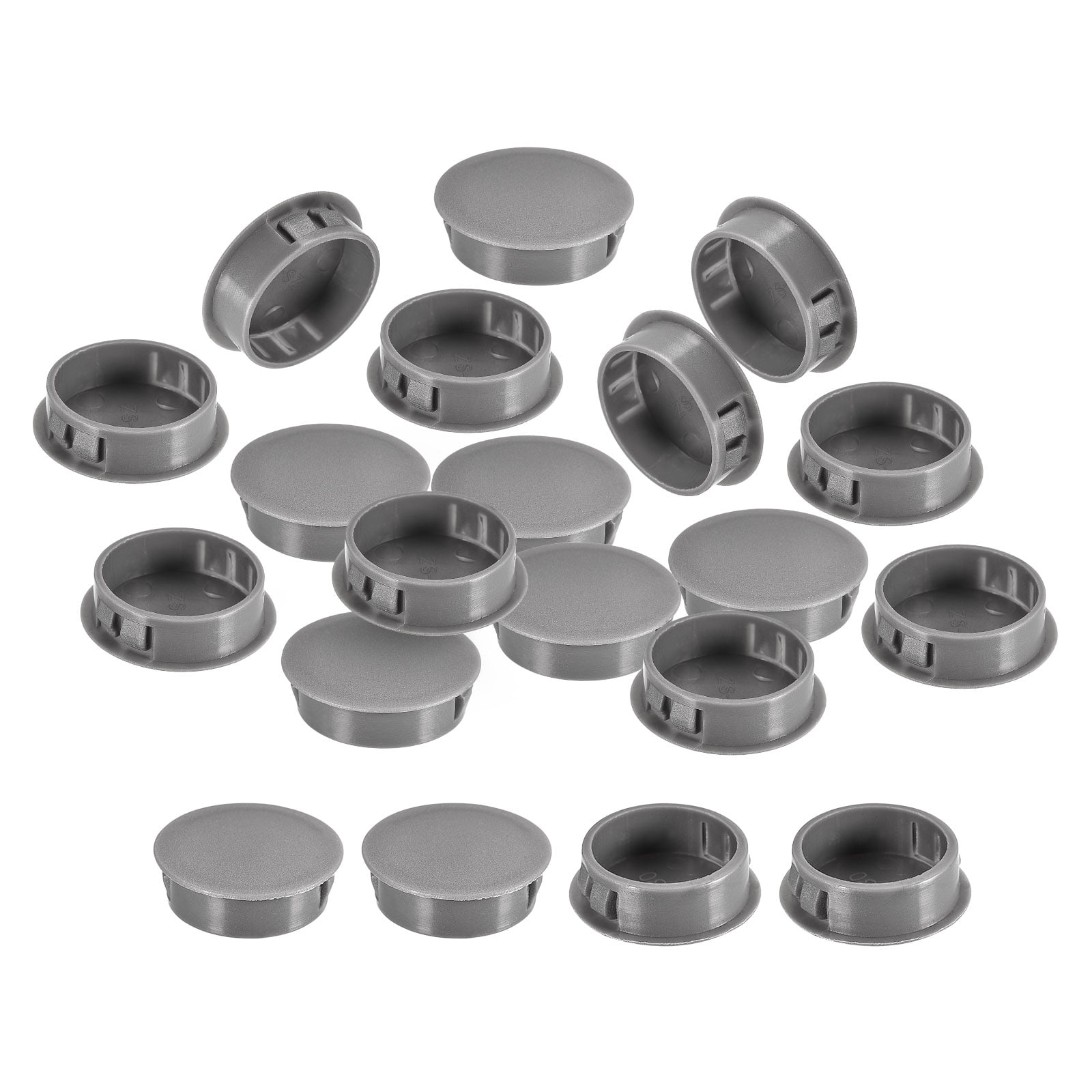 Uxcell 16Pack 1-3/8" Plastic Hole Plugs Panel Flush Type Knockout ...